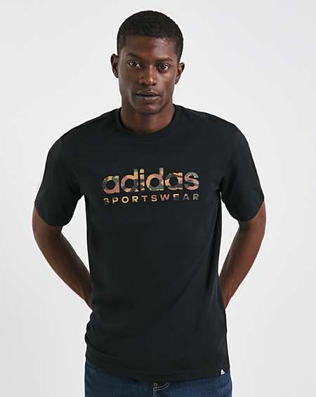 Adidas Camo Linear retail Graphic Tee