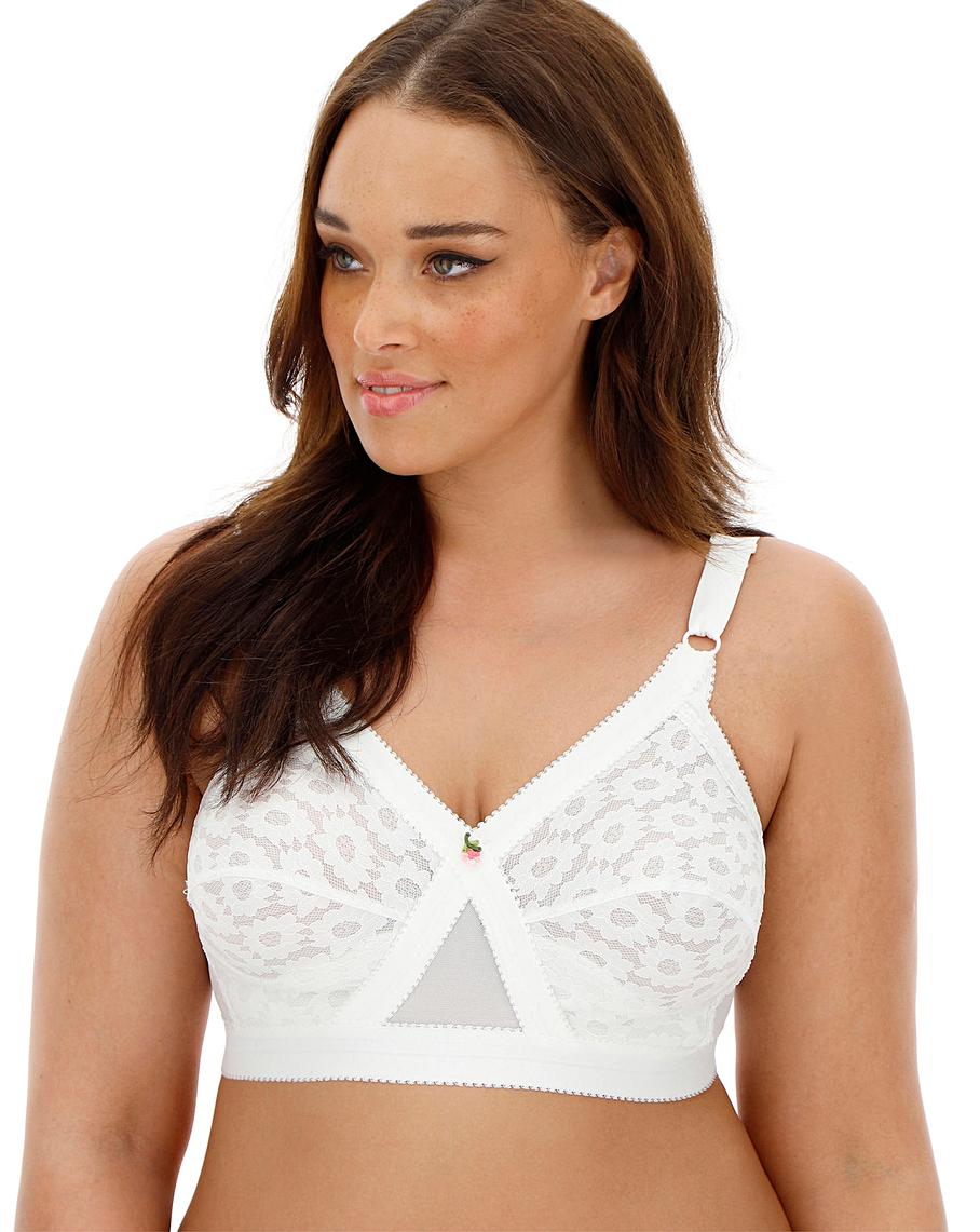 Playtex Cross Your Heart Non Wired Bra Simply Be