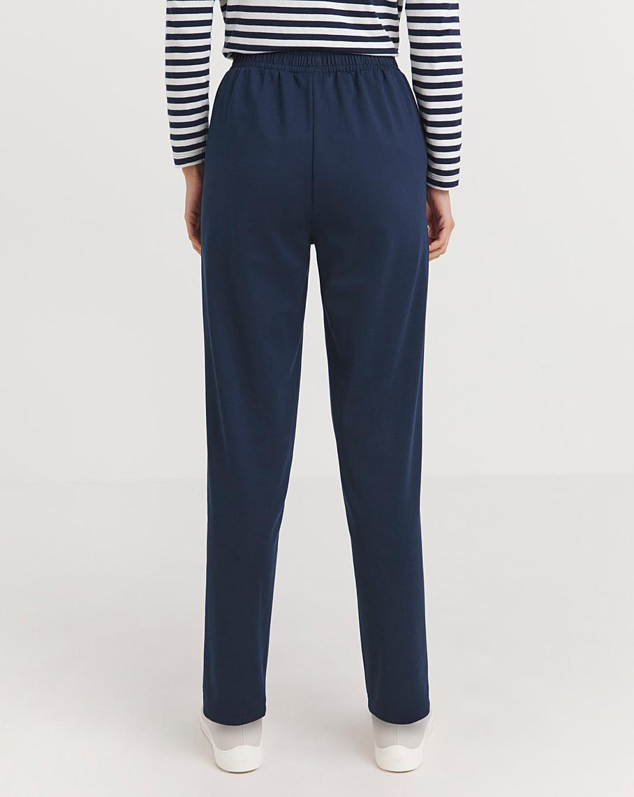 Slimma 2 Pack Pull On Trousers Regular | J D Williams