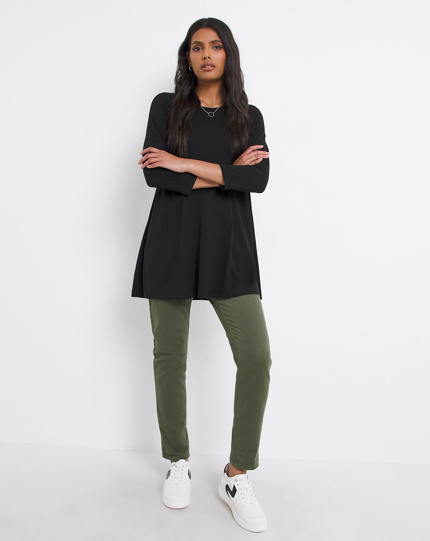 2 Pack Three Quarter Swing Tunics | Fashion World