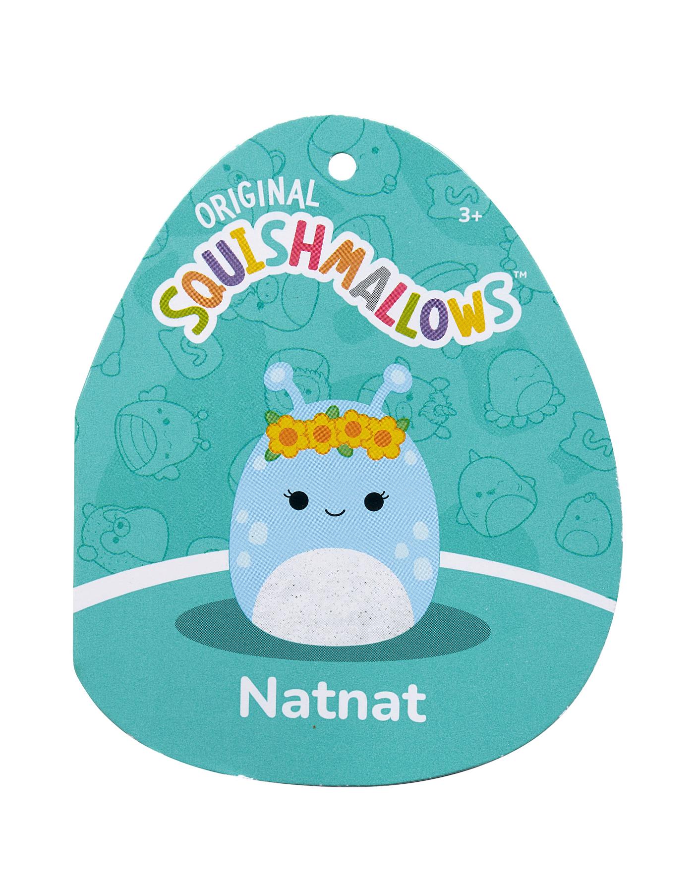 Squishmallows 16in Natnat Blue Alien | J D Williams