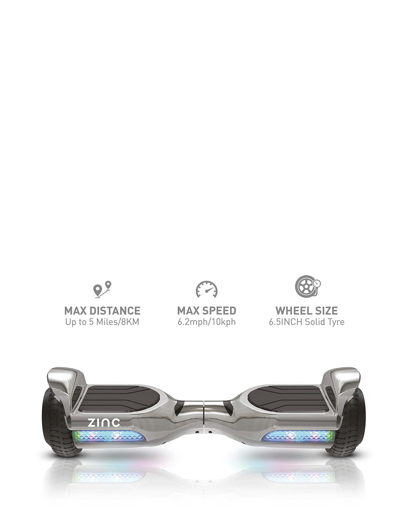 Zinc Megastar Hoverboard - Chrome | Ambrose Wilson