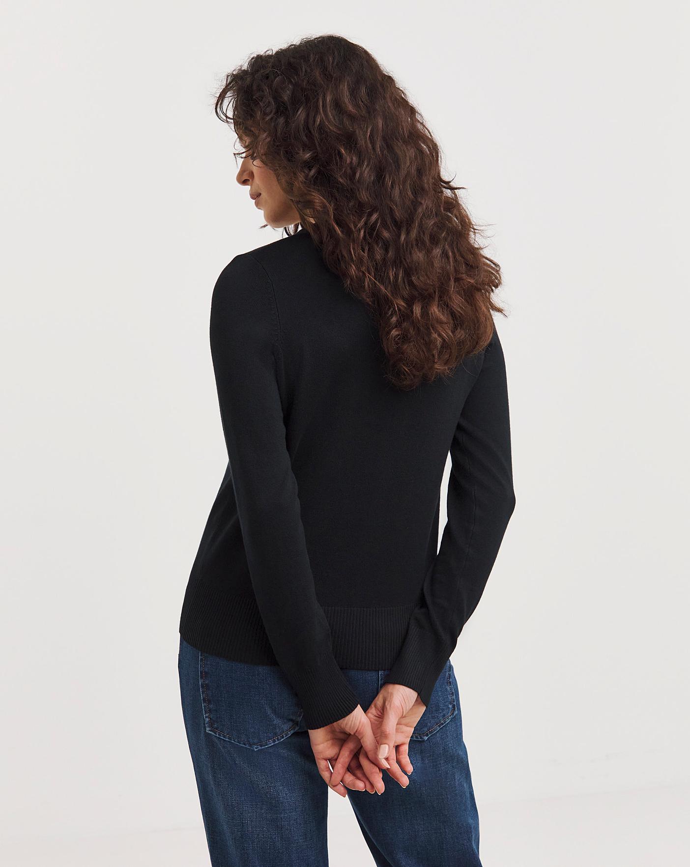 Crew Neck Cardigan | Marisota