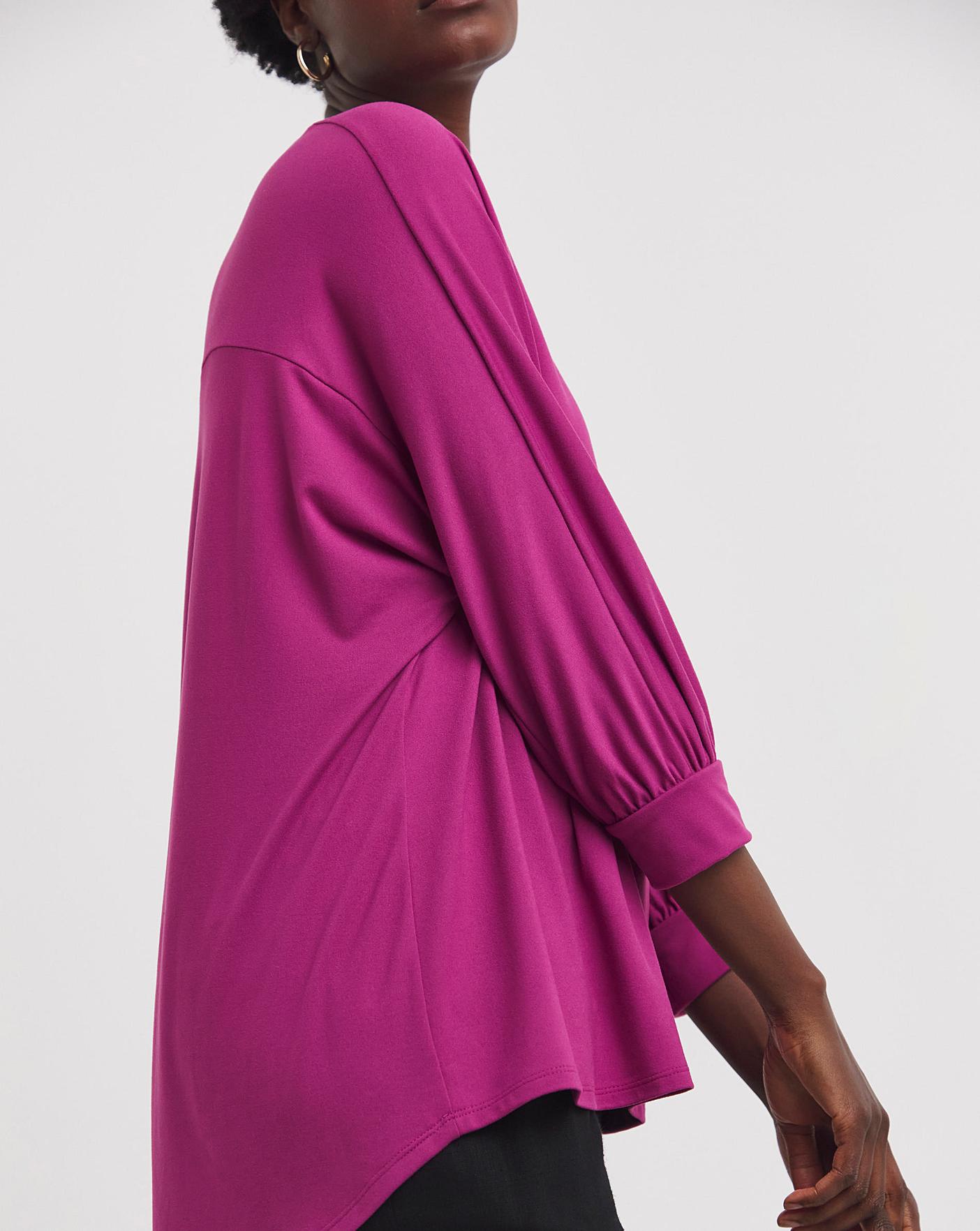 Purple Oversized Top | Marisota