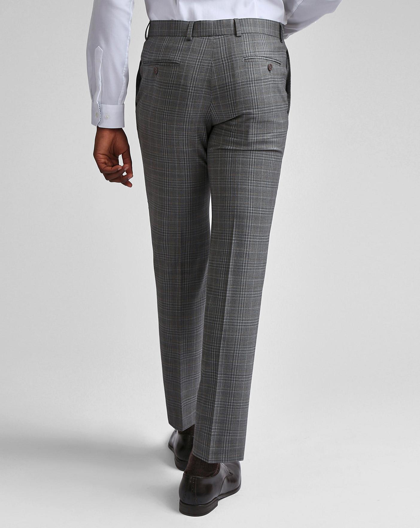 Ted Baker Slim Fit Check Trouser | J D Williams