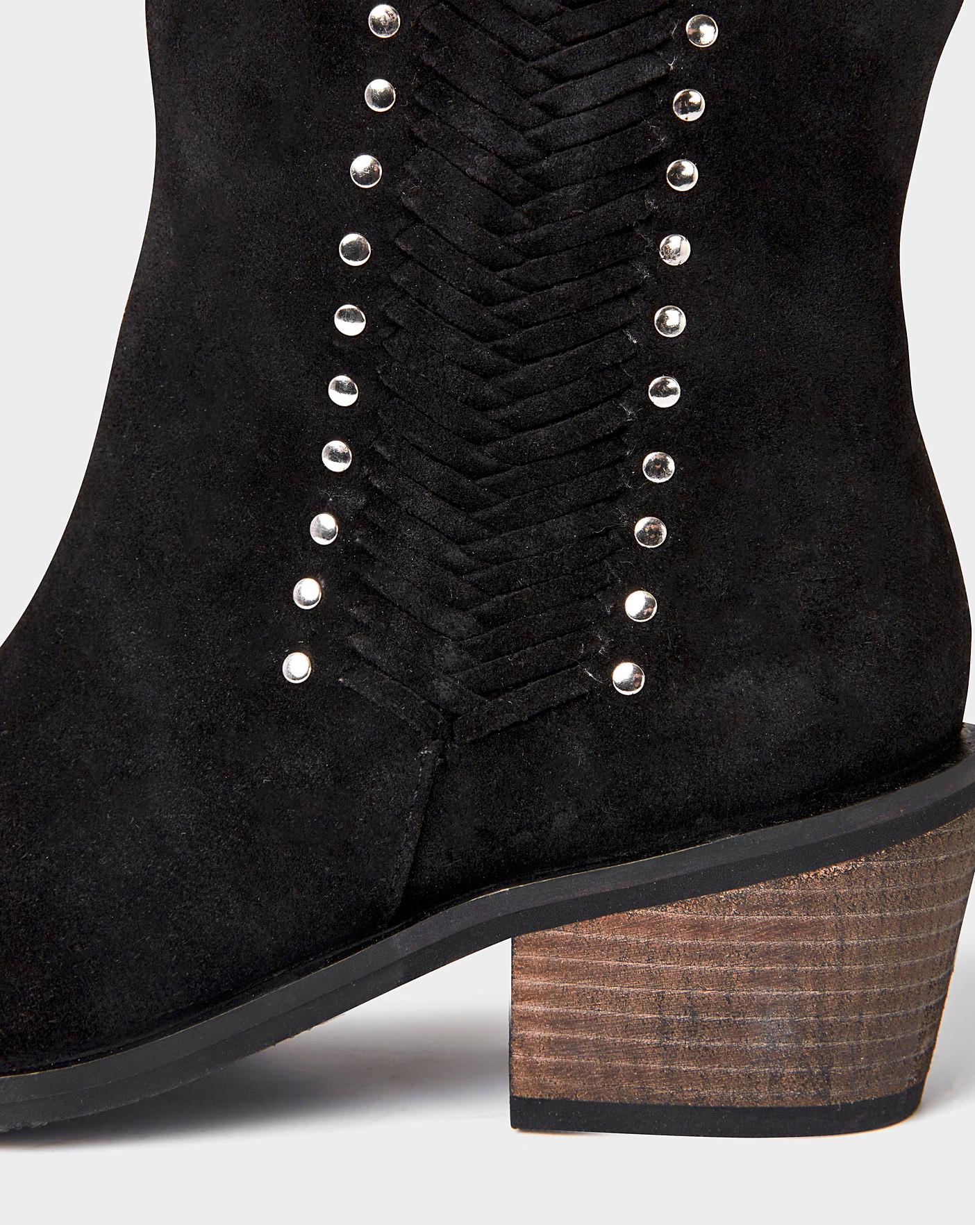 Joe Browns Plait Suede Ankle Boots EEE | Marisota