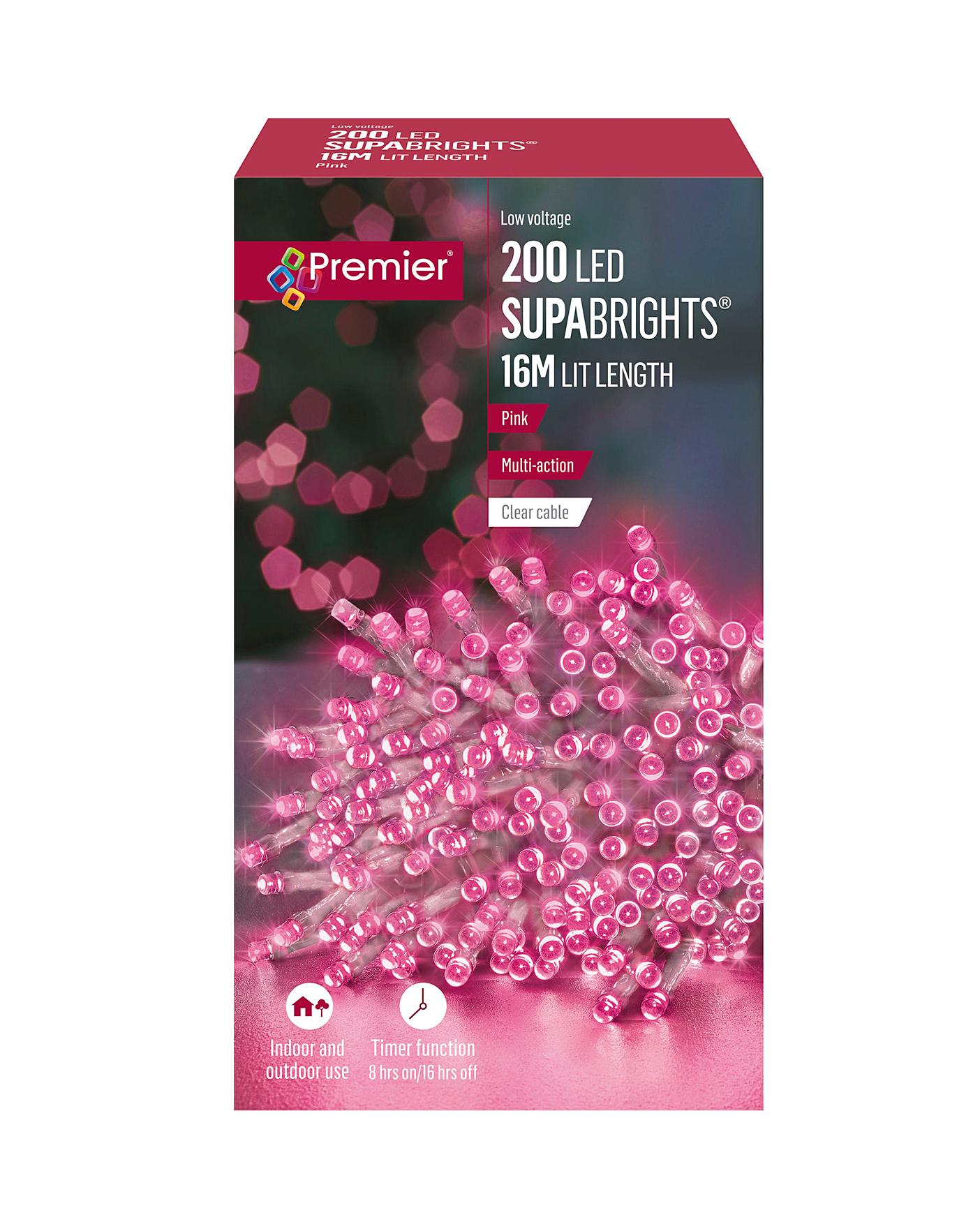 Pink LED String Lights | Fashion World