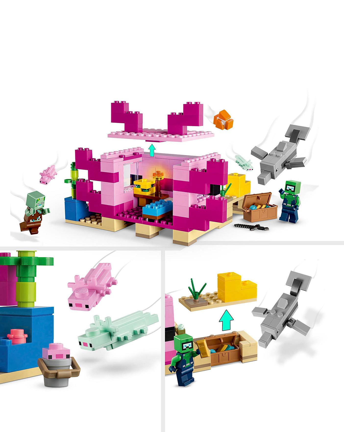 LEGO Minecraft The Axolotl House | Home Essentials