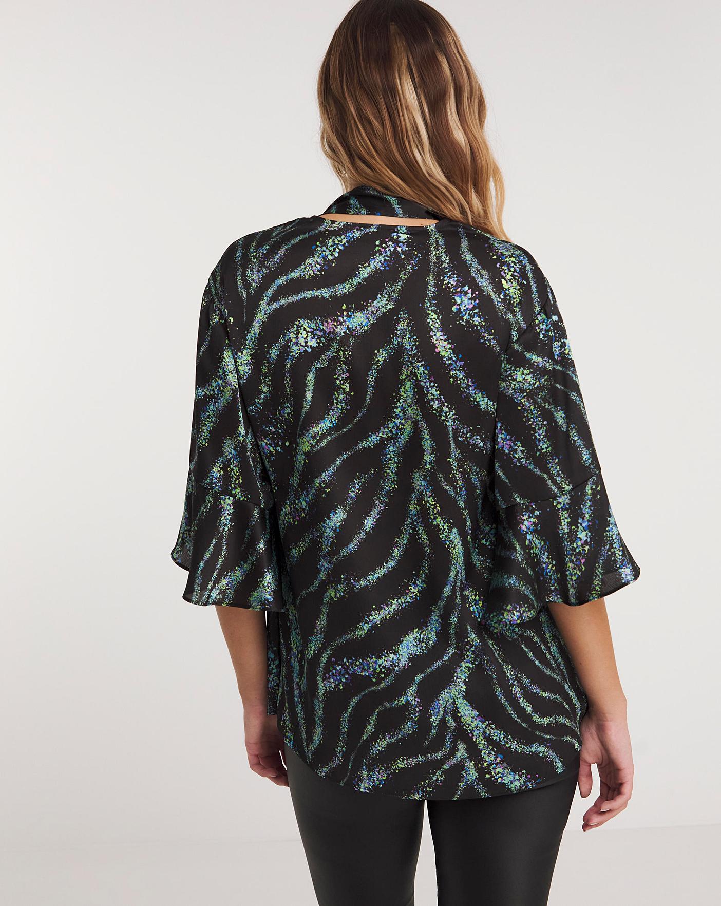 Joanna Hope Tie Neck Blouse | Fashion World