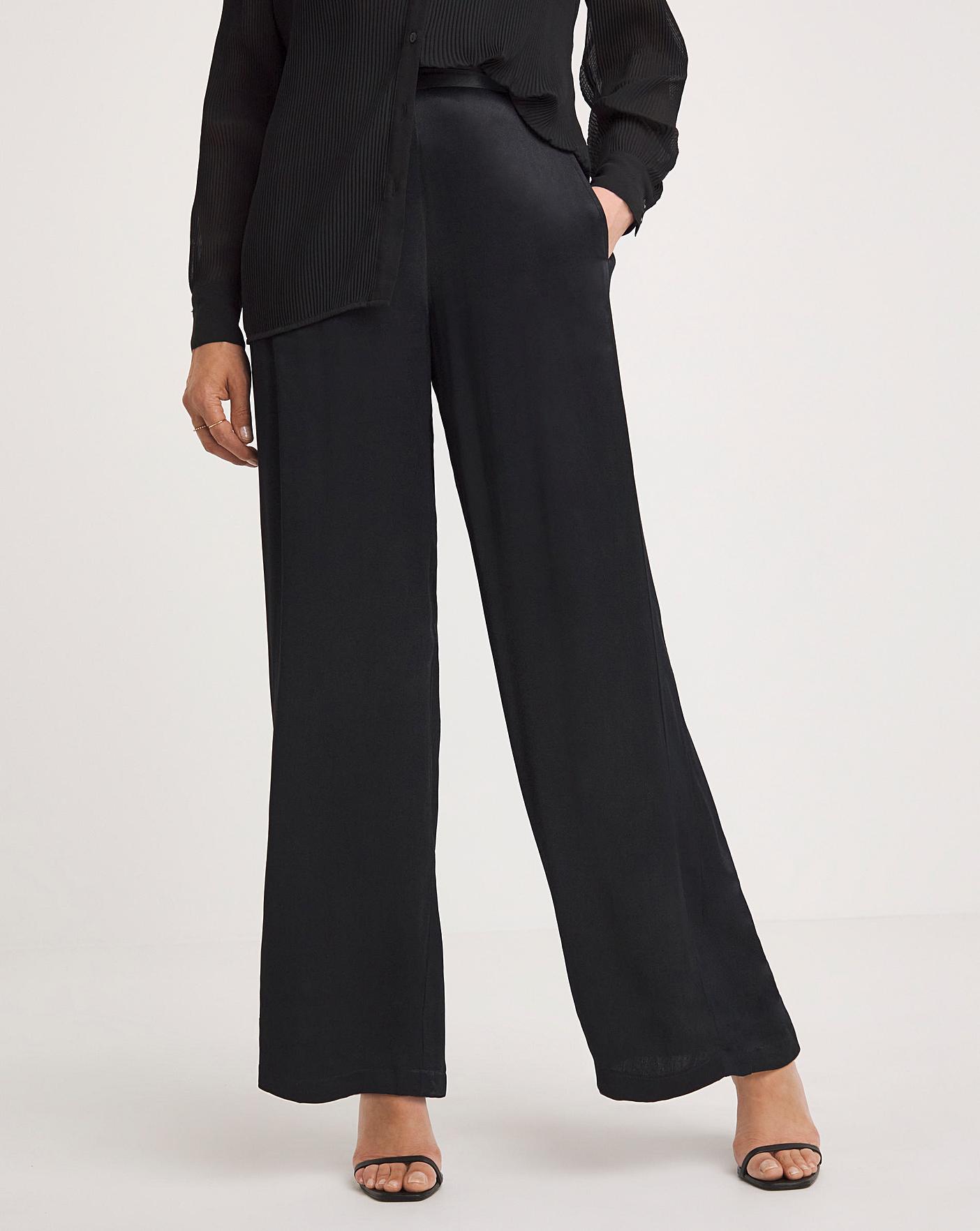 Joanna Hope Hammered Satin Trousers | Marisota