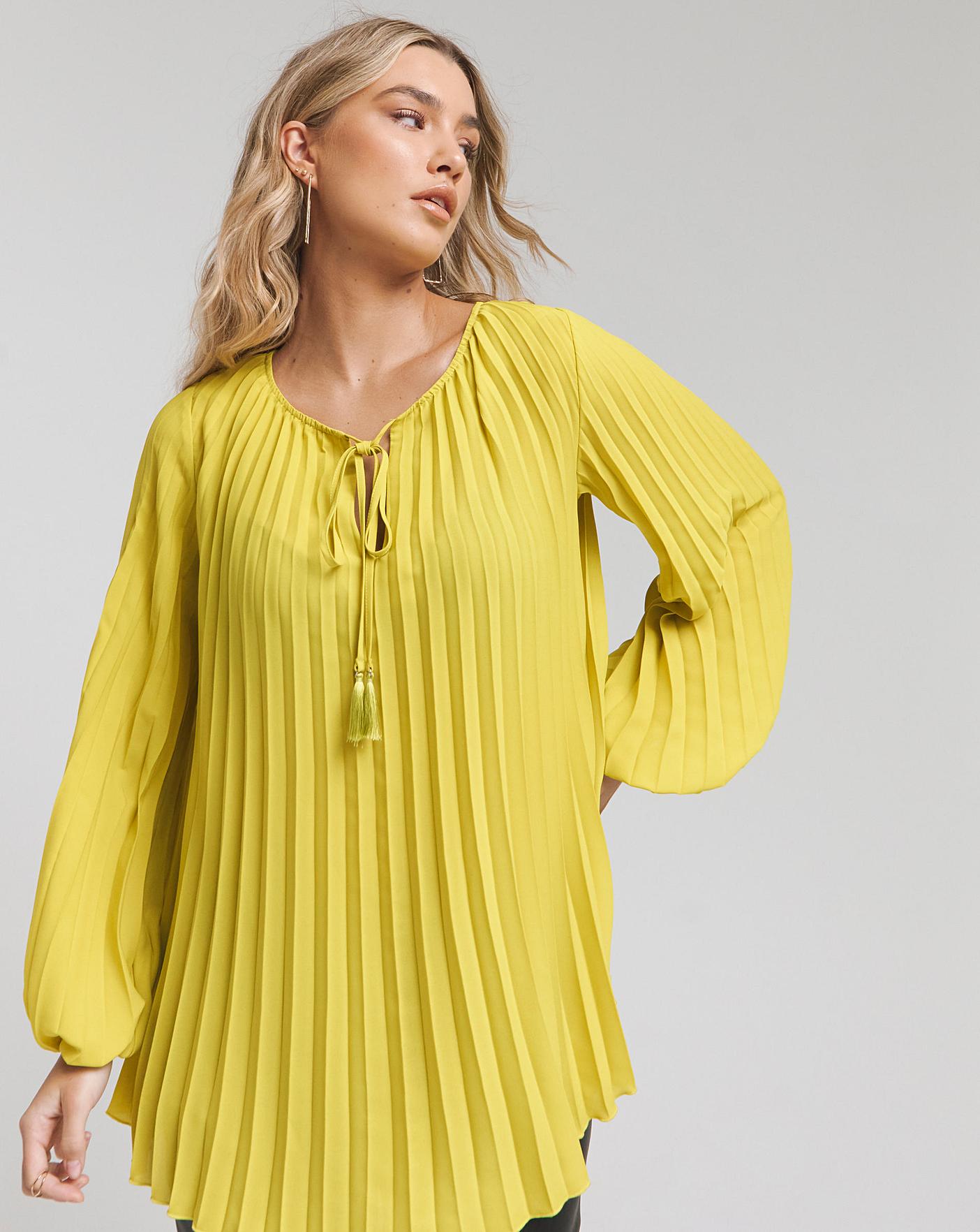 Joanna Hope Pleated Blouse | Fashion World
