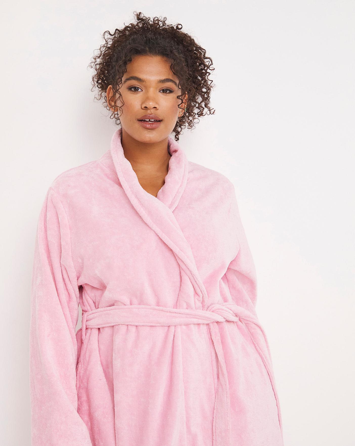 Pretty Secrets Cotton Towelling Gown | Fashion World