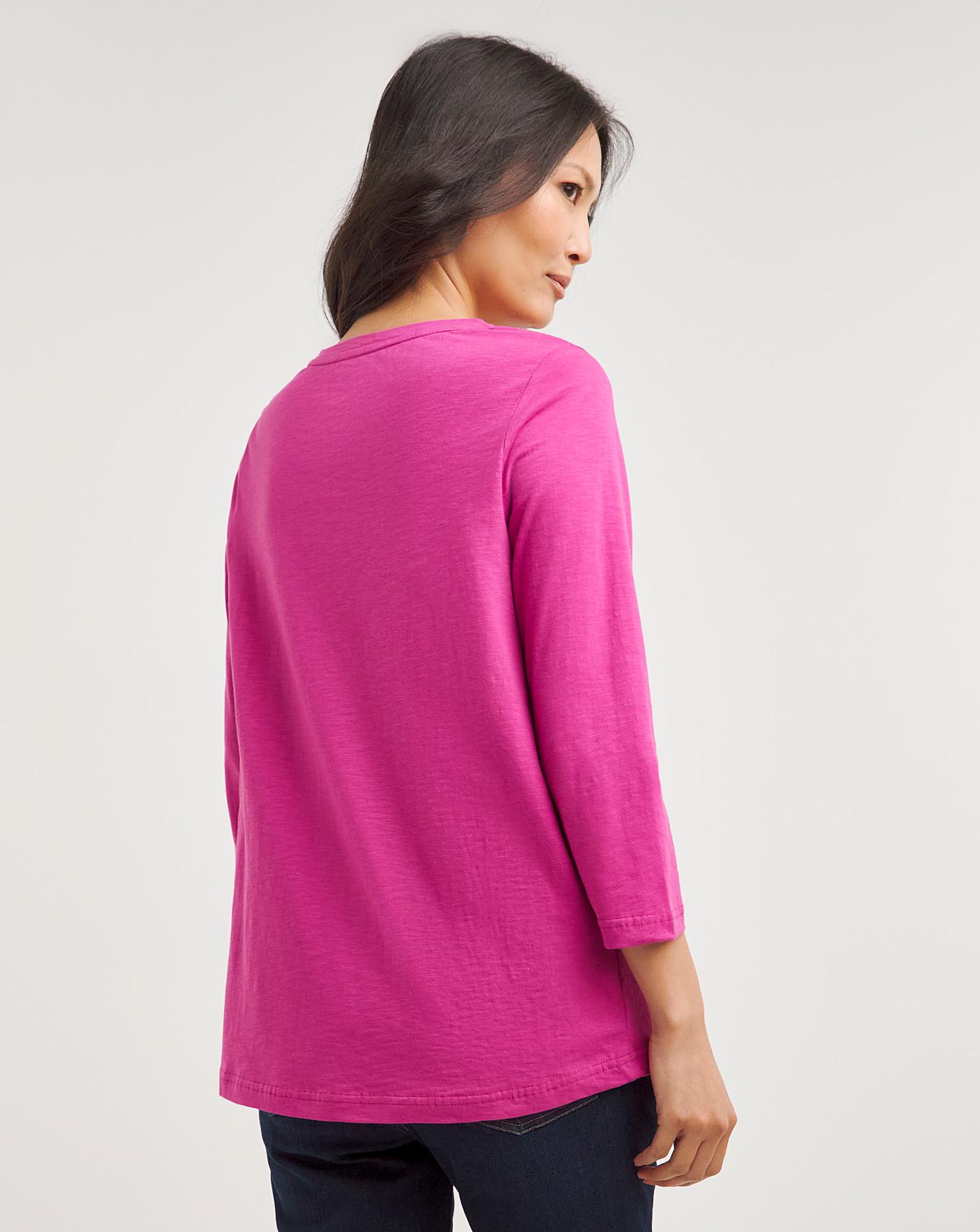 Julipa Embroidered Jersey Top | Fashion World