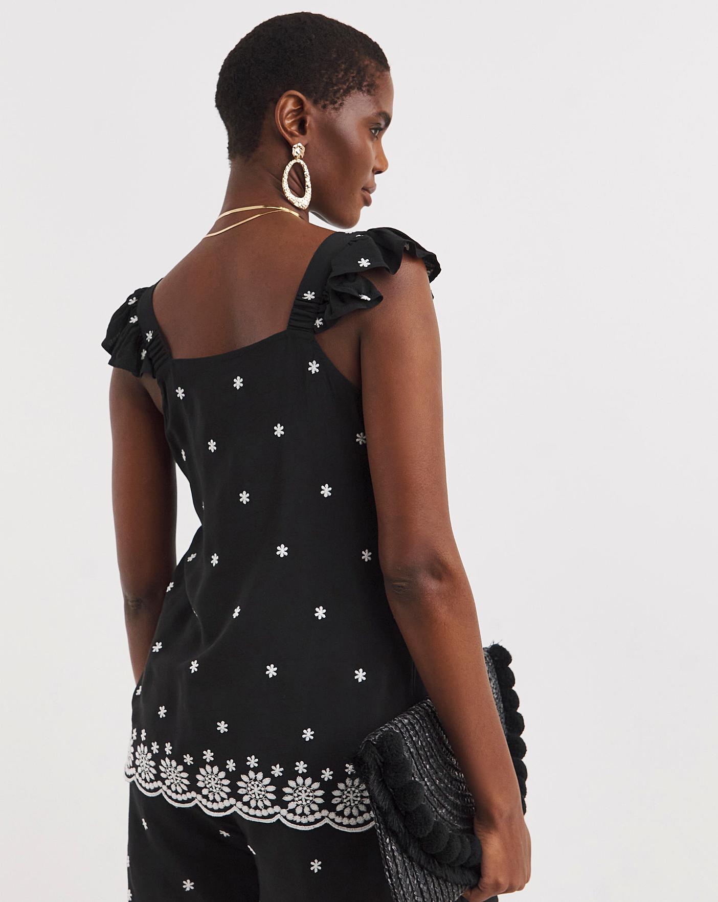 Broderie Cami | Fashion World