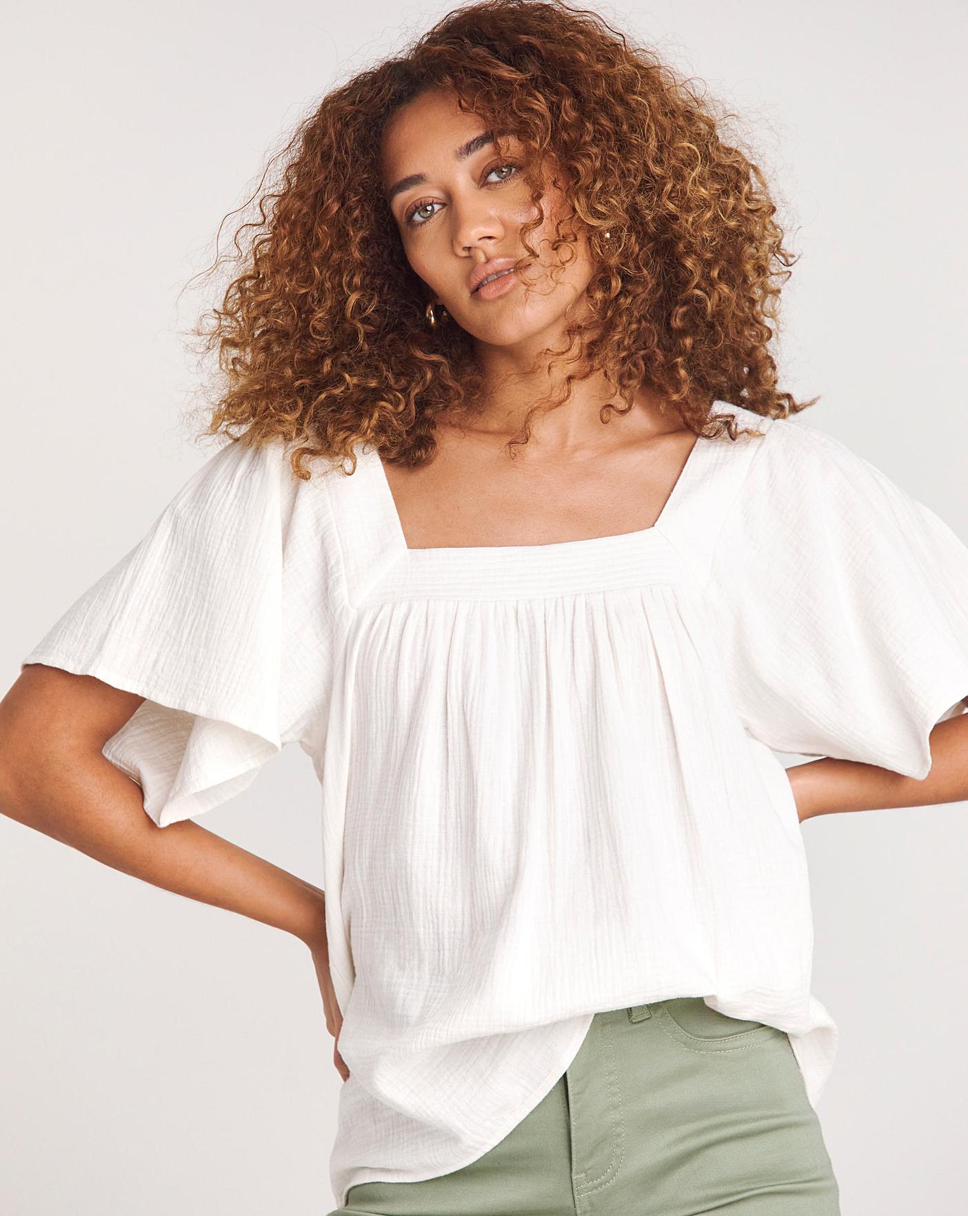Cheesecloth tops store