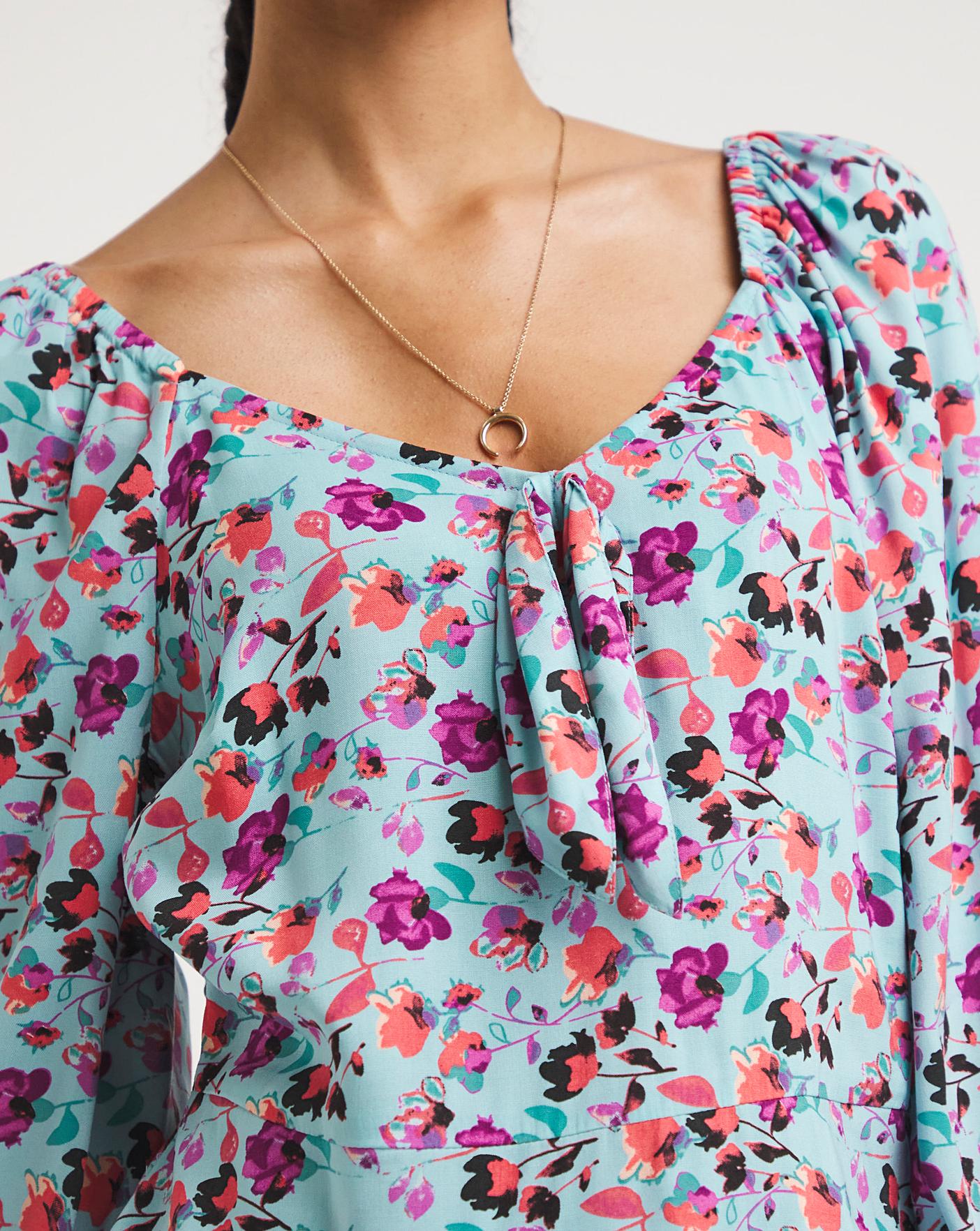 Joe Browns Floral Tie Detail Top Ambrose Wilson