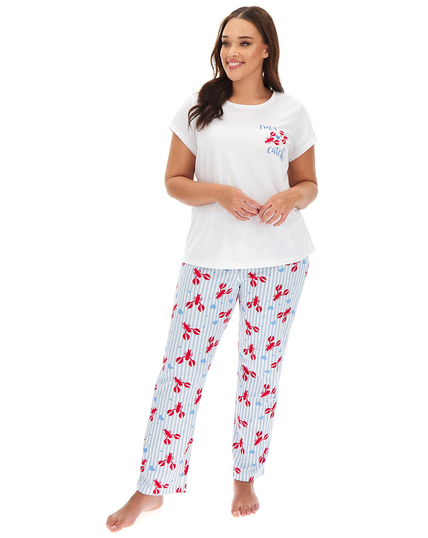 Pretty Secrets Valentines Value PJ Set | Simply Be