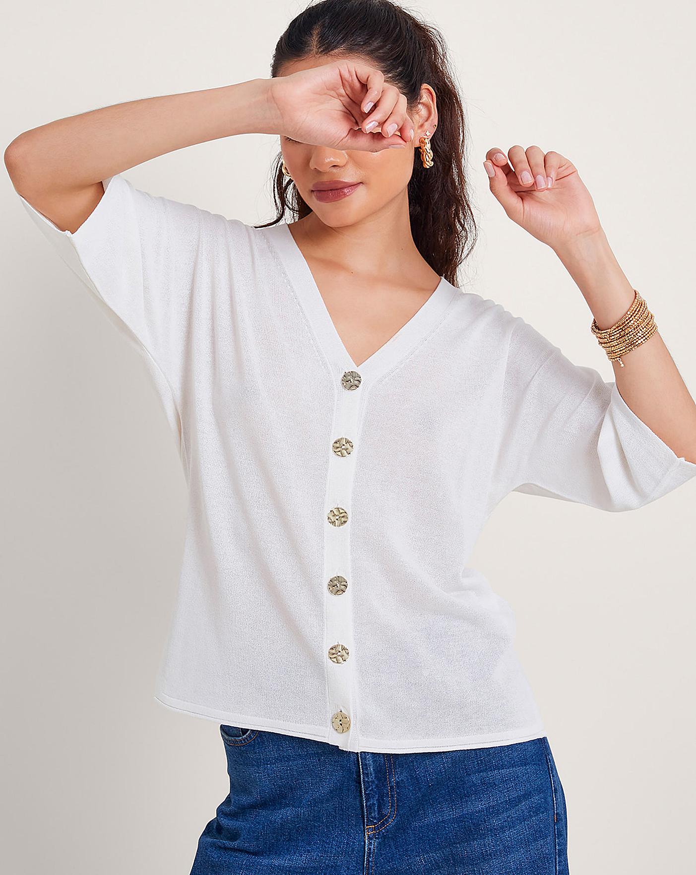 Monsoon Bea Button Cardigan | Ambrose Wilson