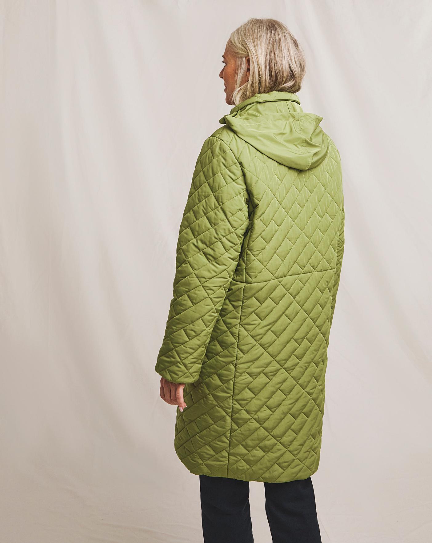 Julipa Quilted Longline Coat | Marisota