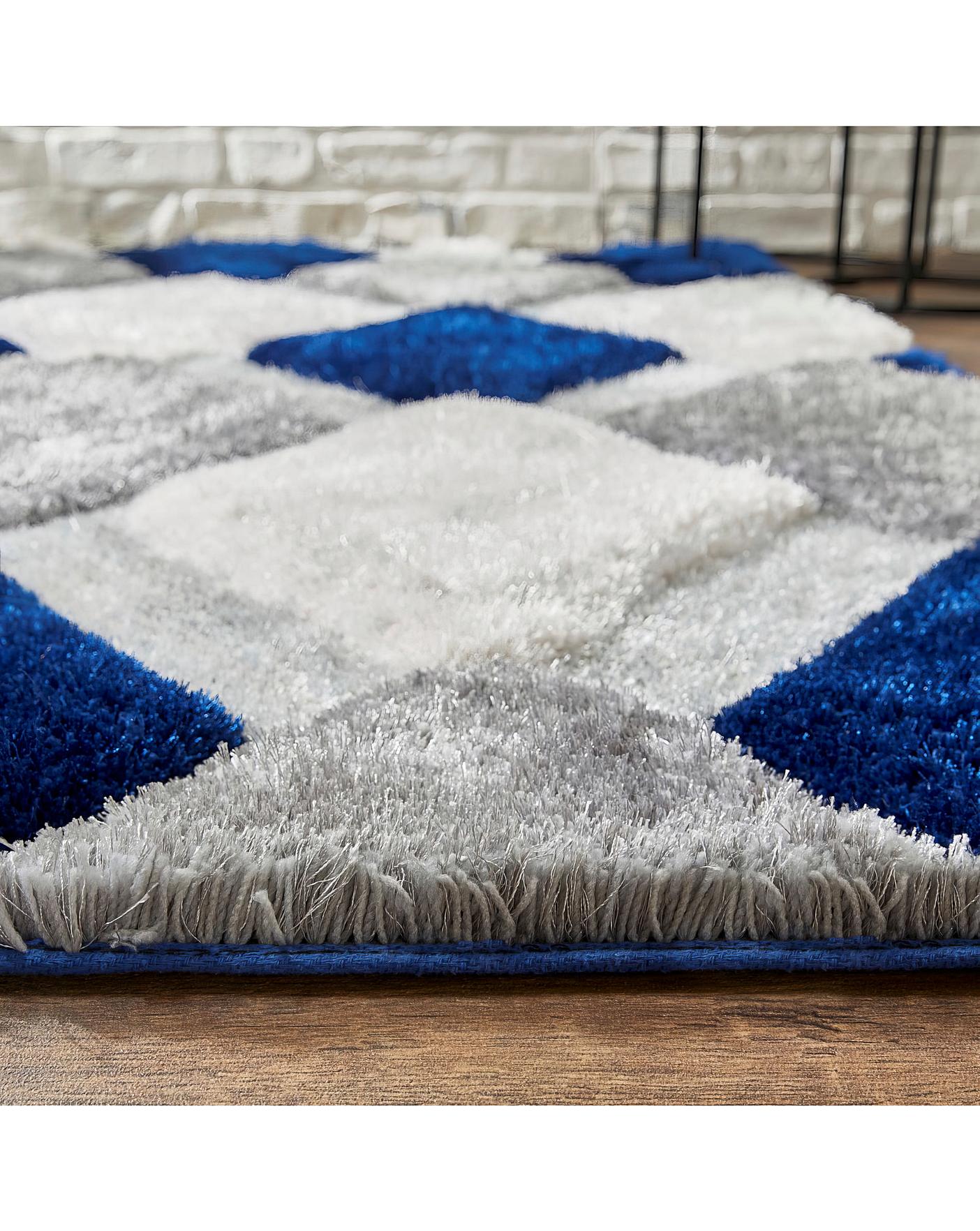 Geo Shaggy Rug | Fashion World