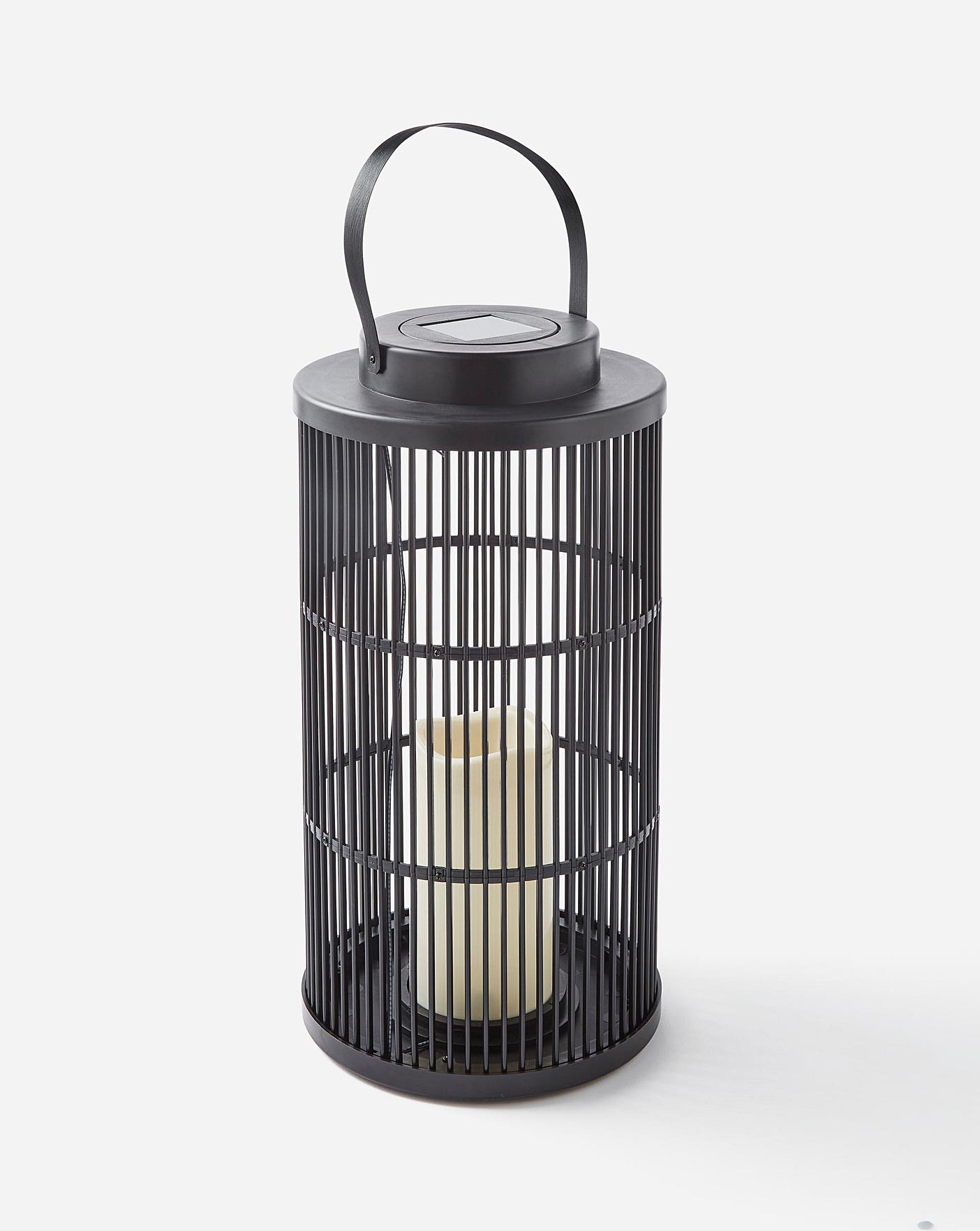 Large Modern Solar Lantern | J D Williams