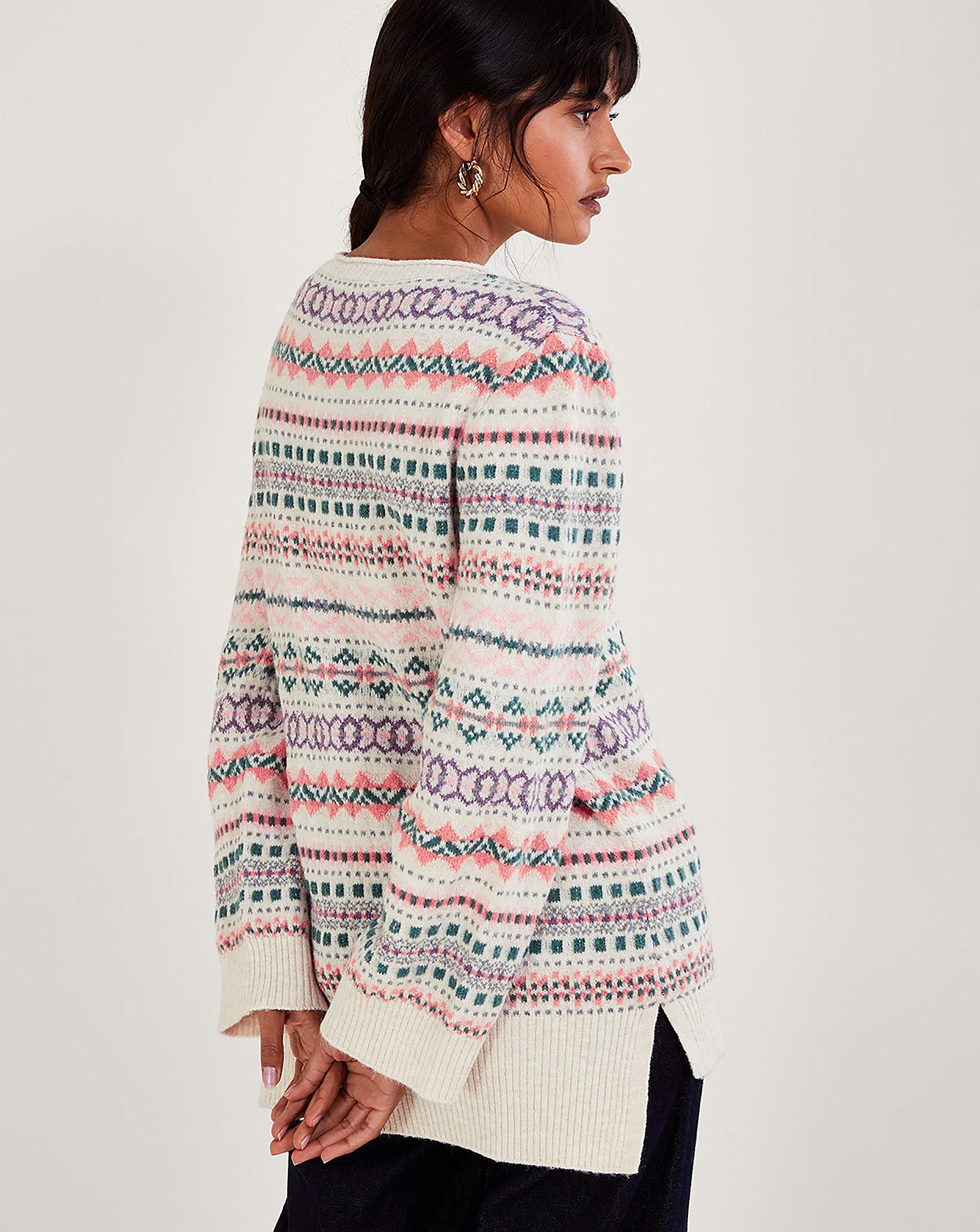 Monsoon Fair Isle Jumper | Fashion World