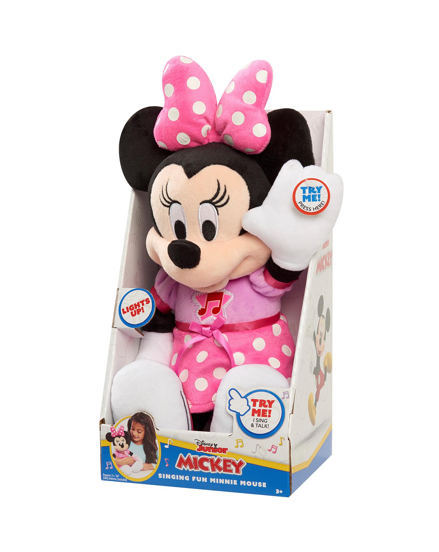 Minnie Mouse Singing Fun Plush | Oxendales