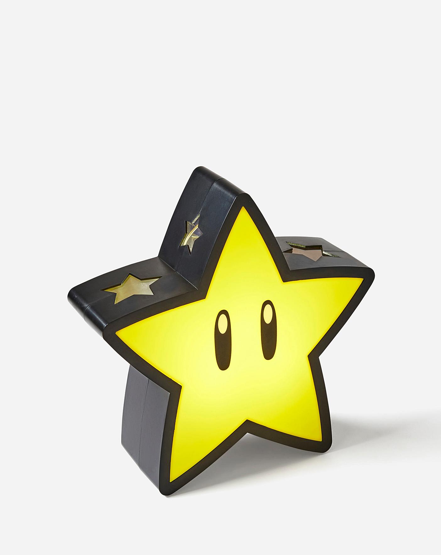 Super Mario Super Star Sound Light | Home Essentials
