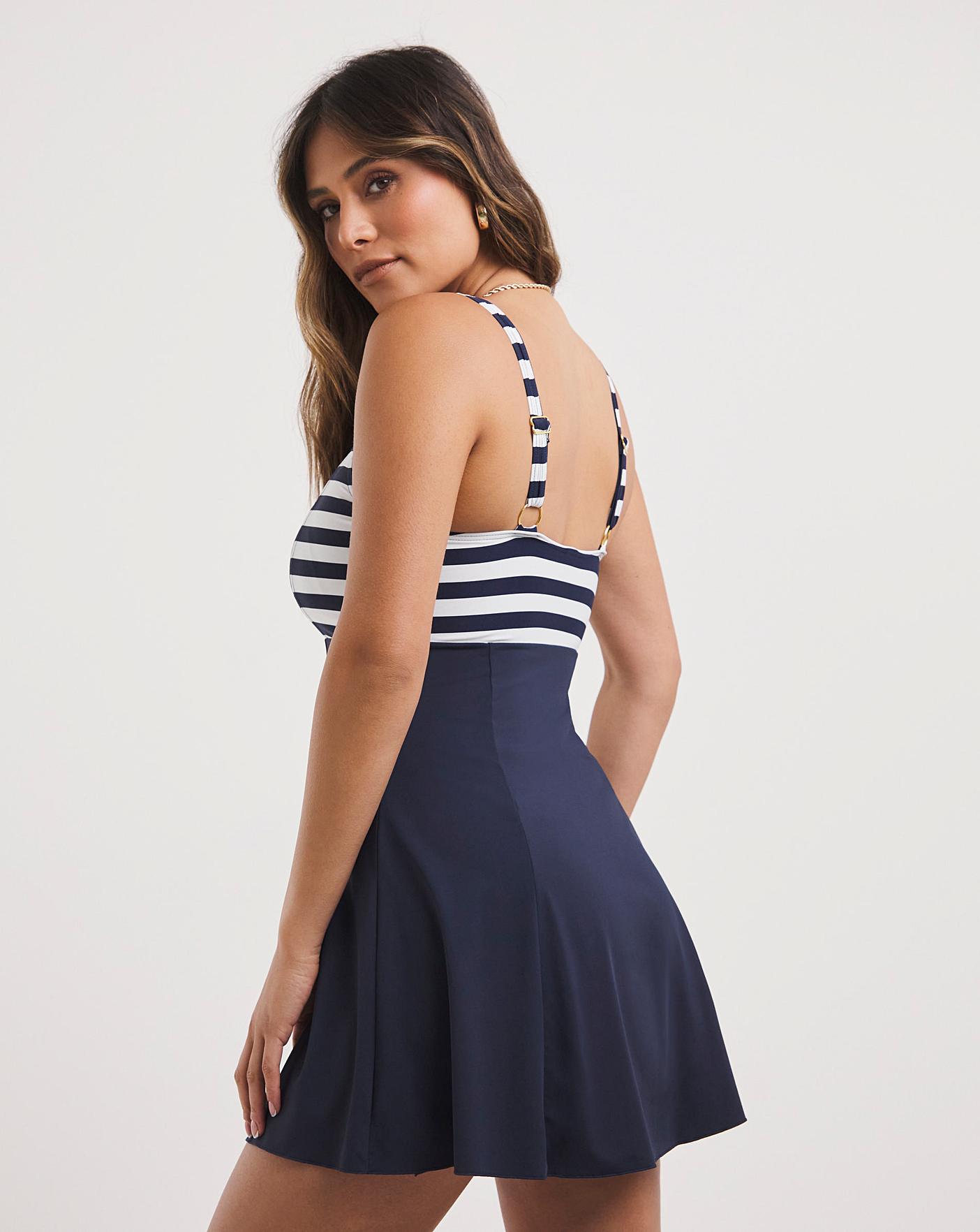 MAGISCULPT Square Neck Swimdress | J D Williams
