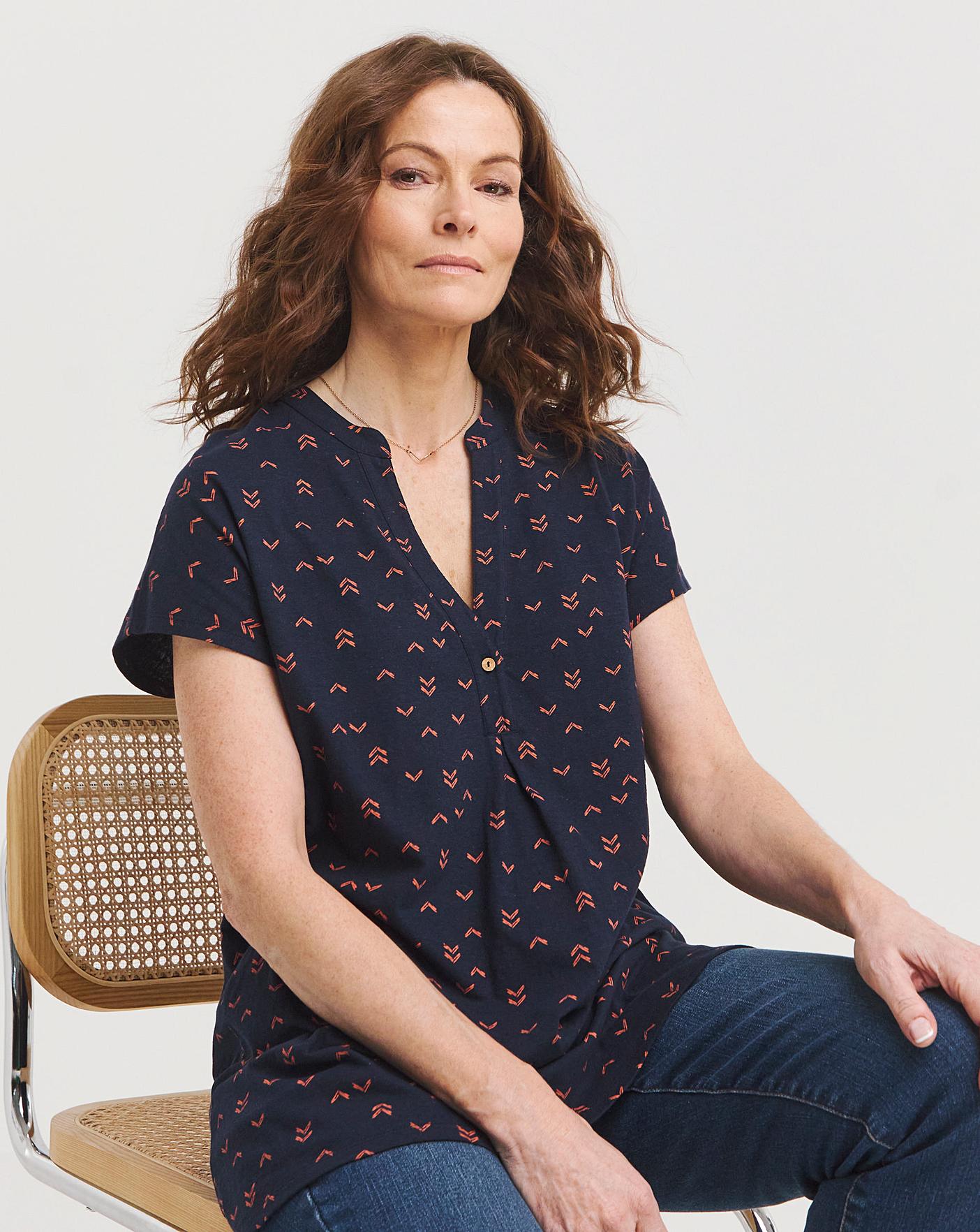 Julipa Linen Mix Jersey Tunic | Premier Man