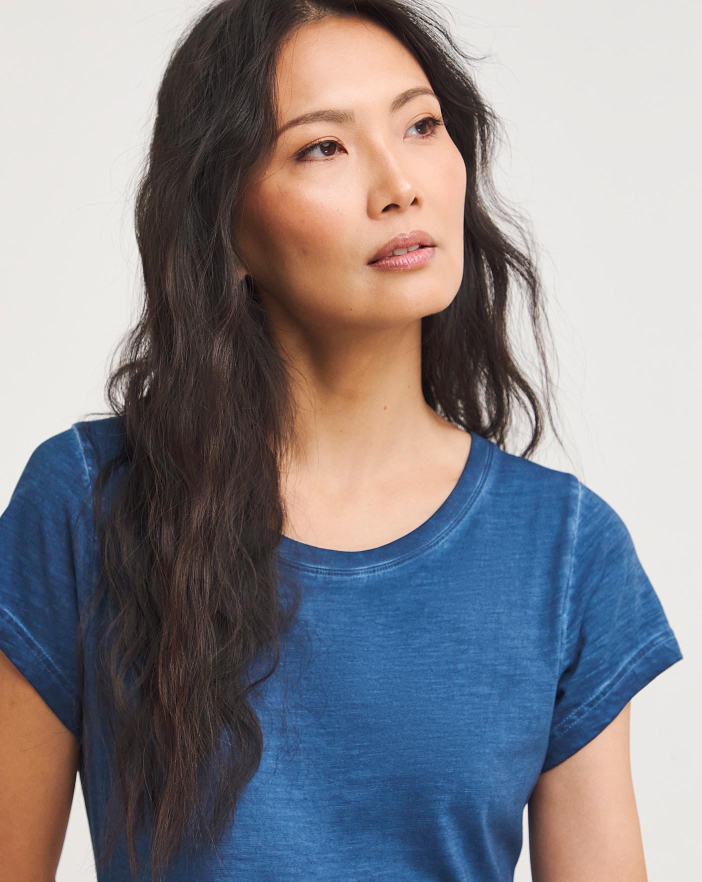 Julipa Tiered Garment Dyed Dress | Fashion World