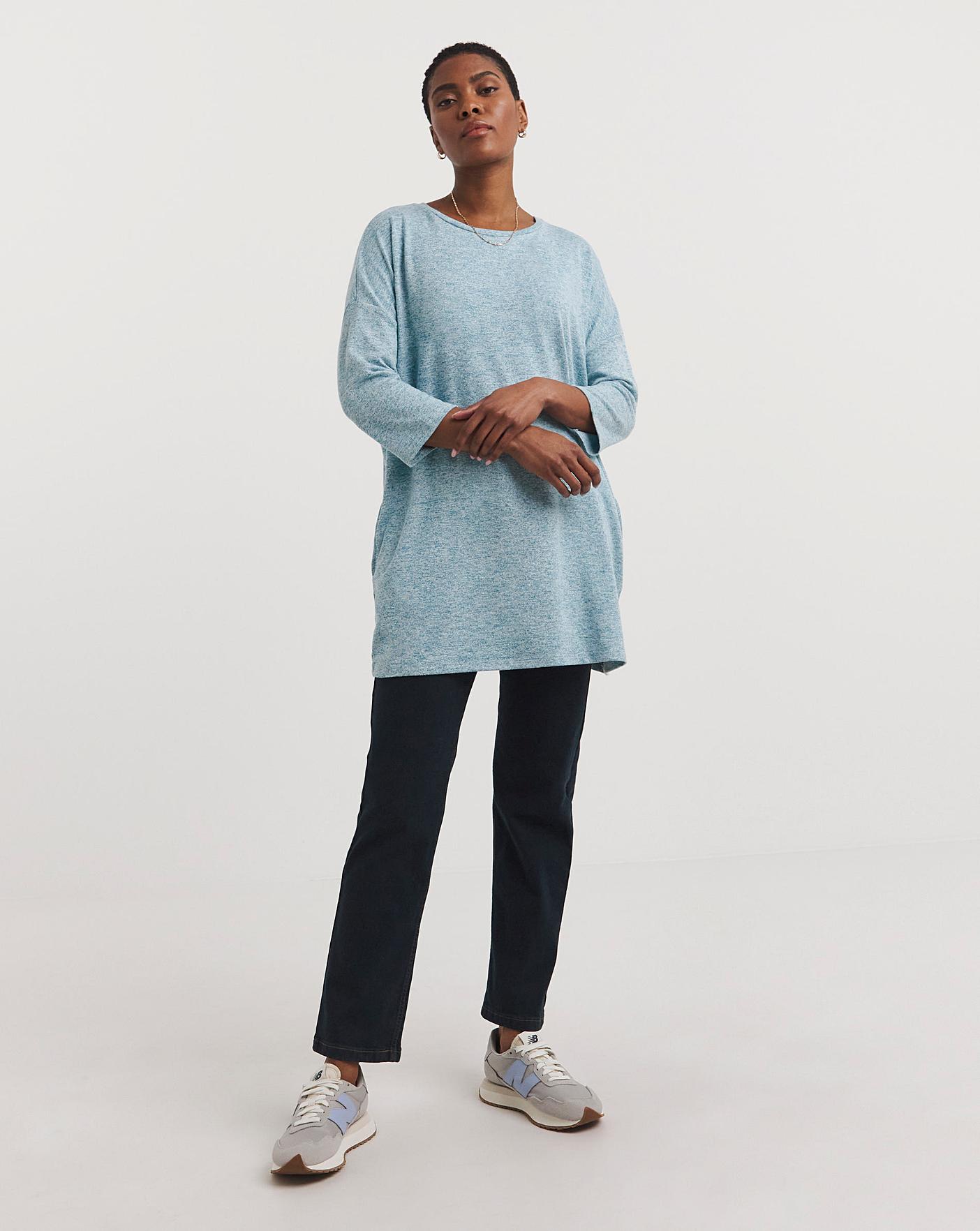 Soft Touch Side Pocket Tunic | Fashion World