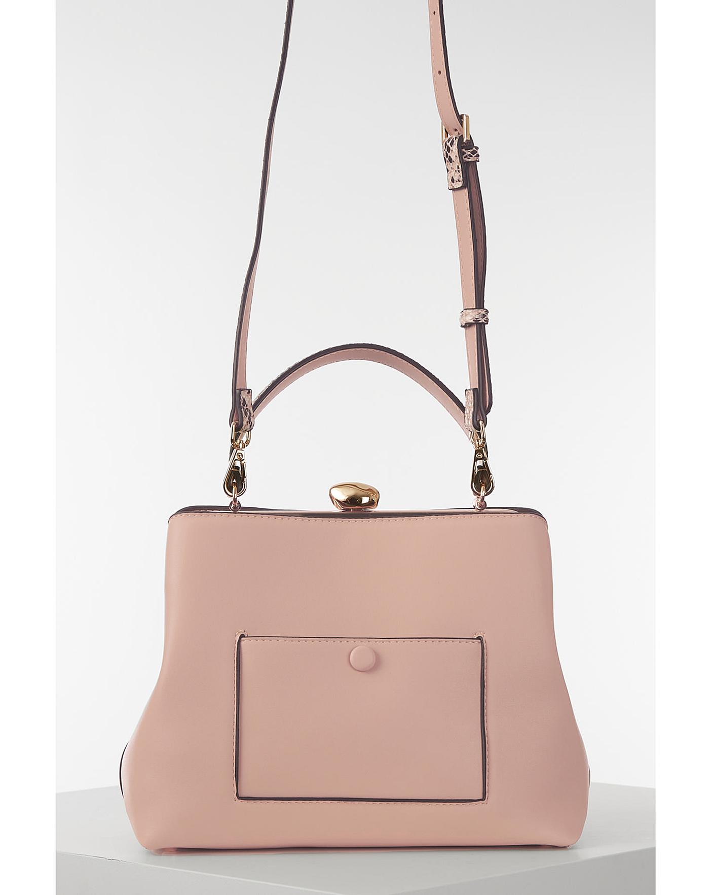 Luella Grey Louisa Frame Handbag | J D Williams