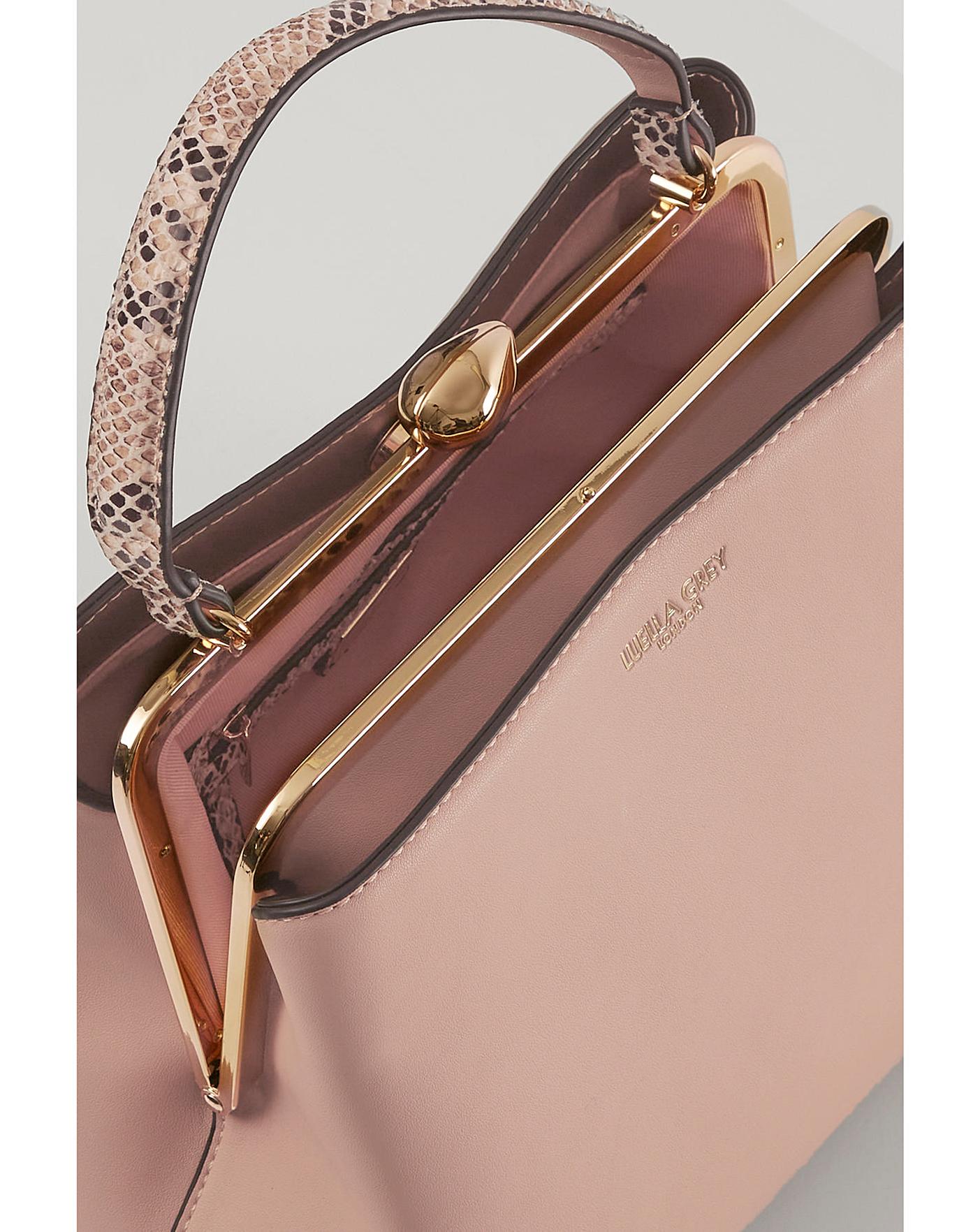 Luella Grey Louisa Frame Handbag | J D Williams