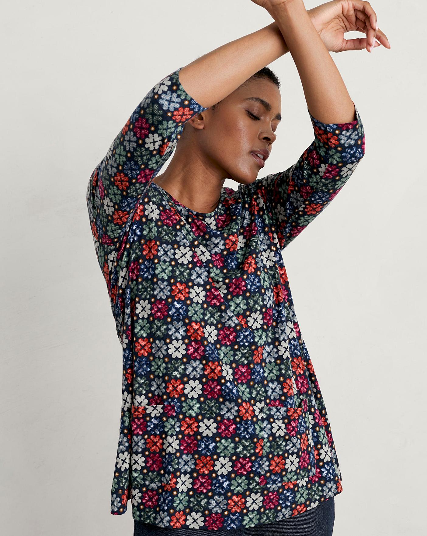 Seasalt Drawstring Book Top | Ambrose Wilson