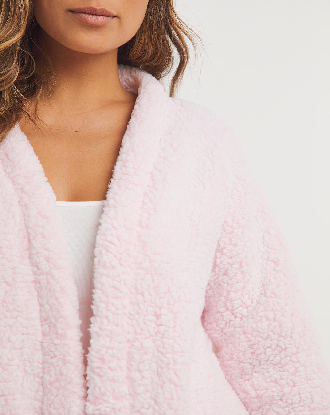 Cosy Fleece Lounge Cardigan | Ambrose Wilson