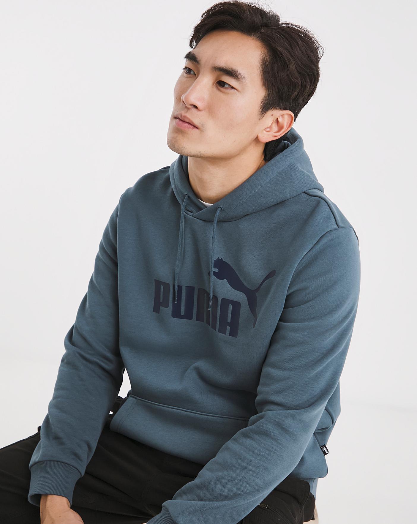 Blue puma hoodie store