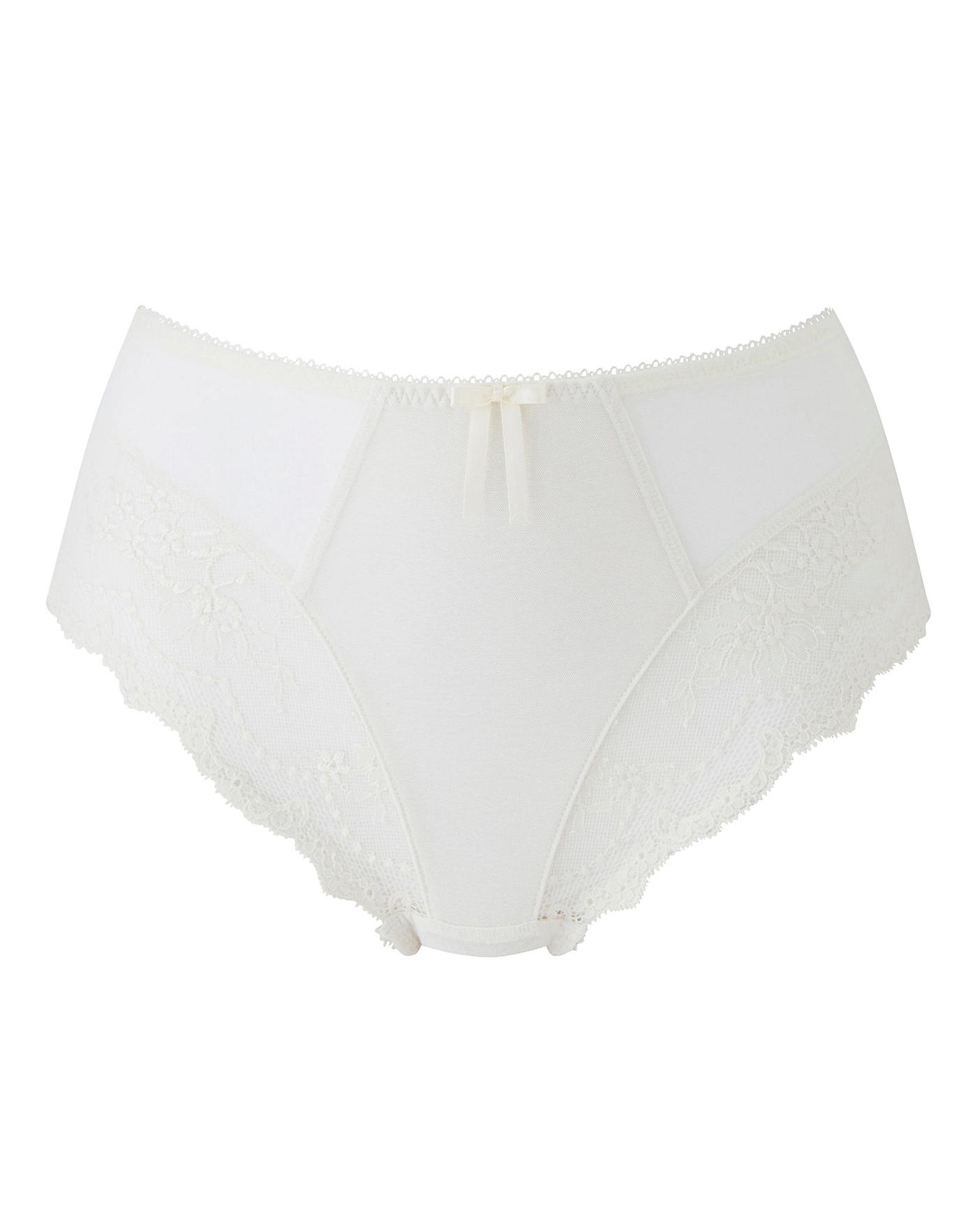 Elomi Maria Cream Briefs | Crazy Clearance