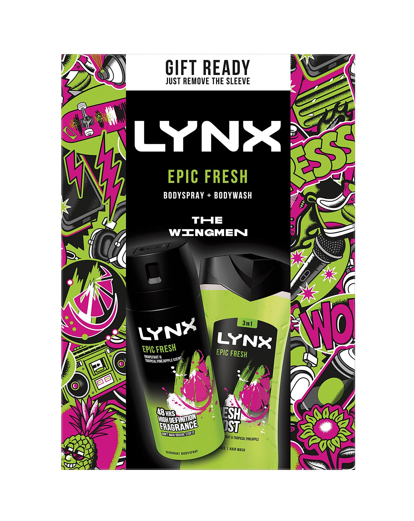 Lynx fragrance gift set store