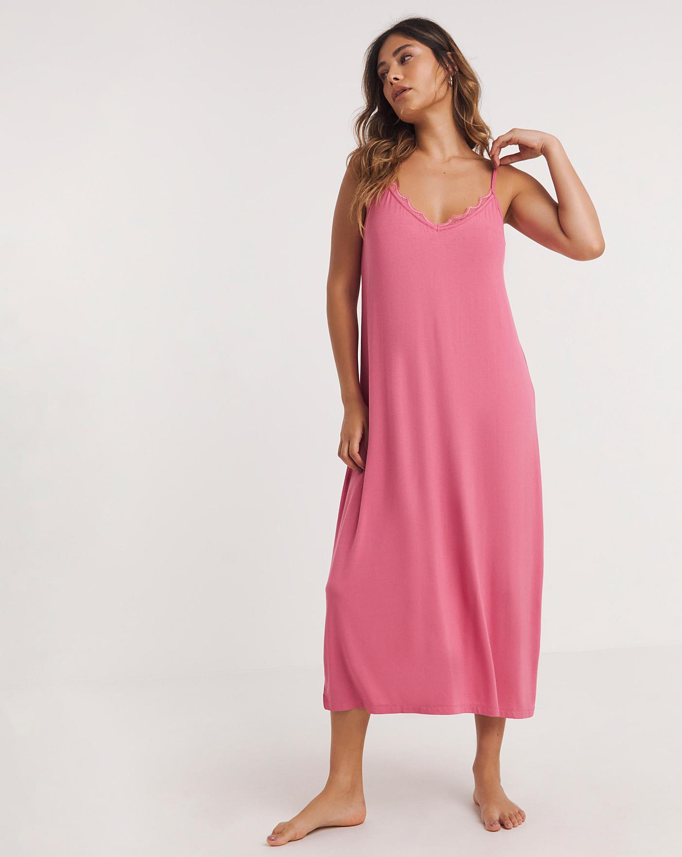 Pretty Secrets Cool Stretch Midi Nightie | Premier Man