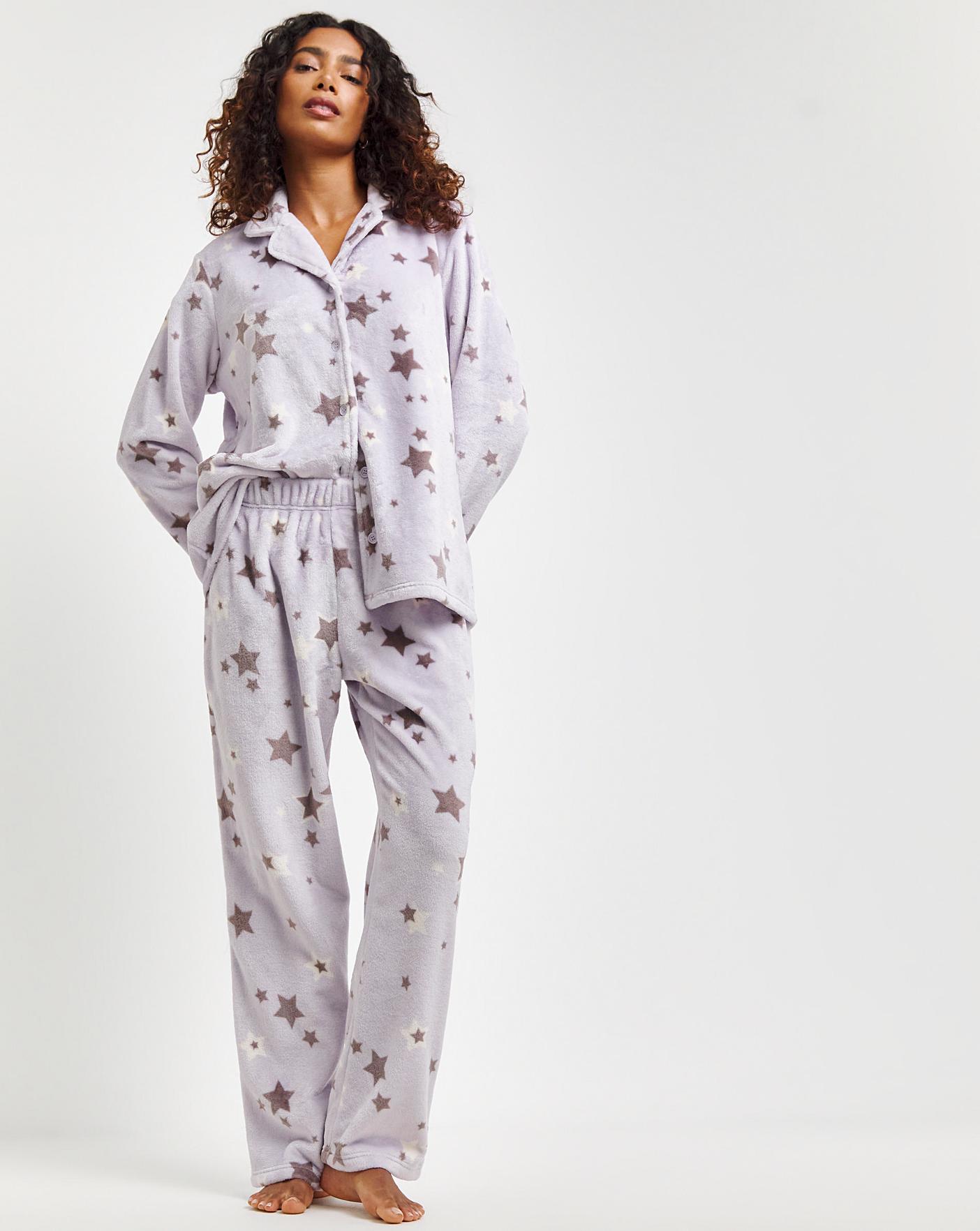 Pretty Secrets Fleece Pyjama Set Oxendales