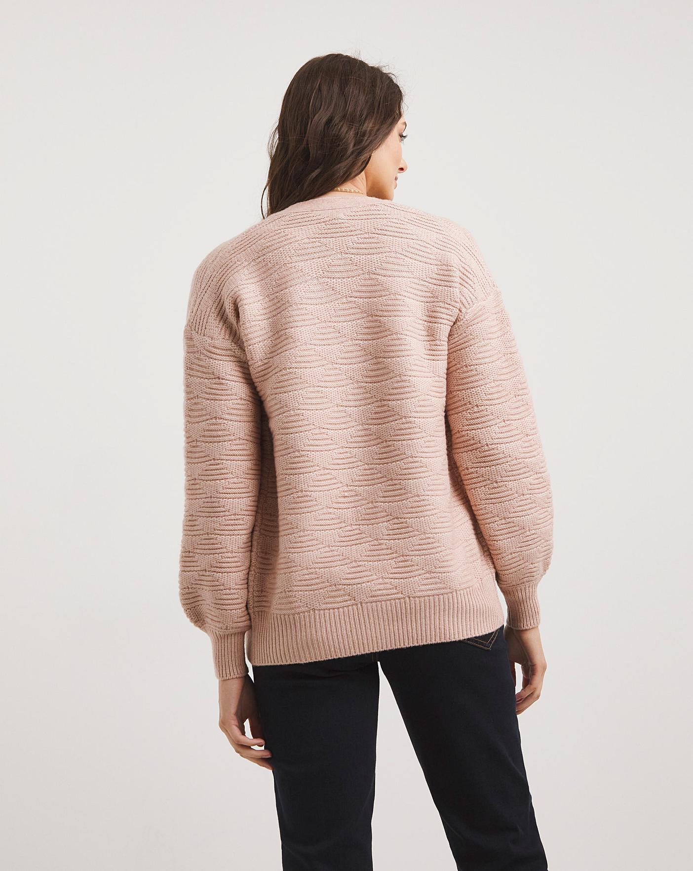 Julipa Textured Stitch Cardigan | Premier Man