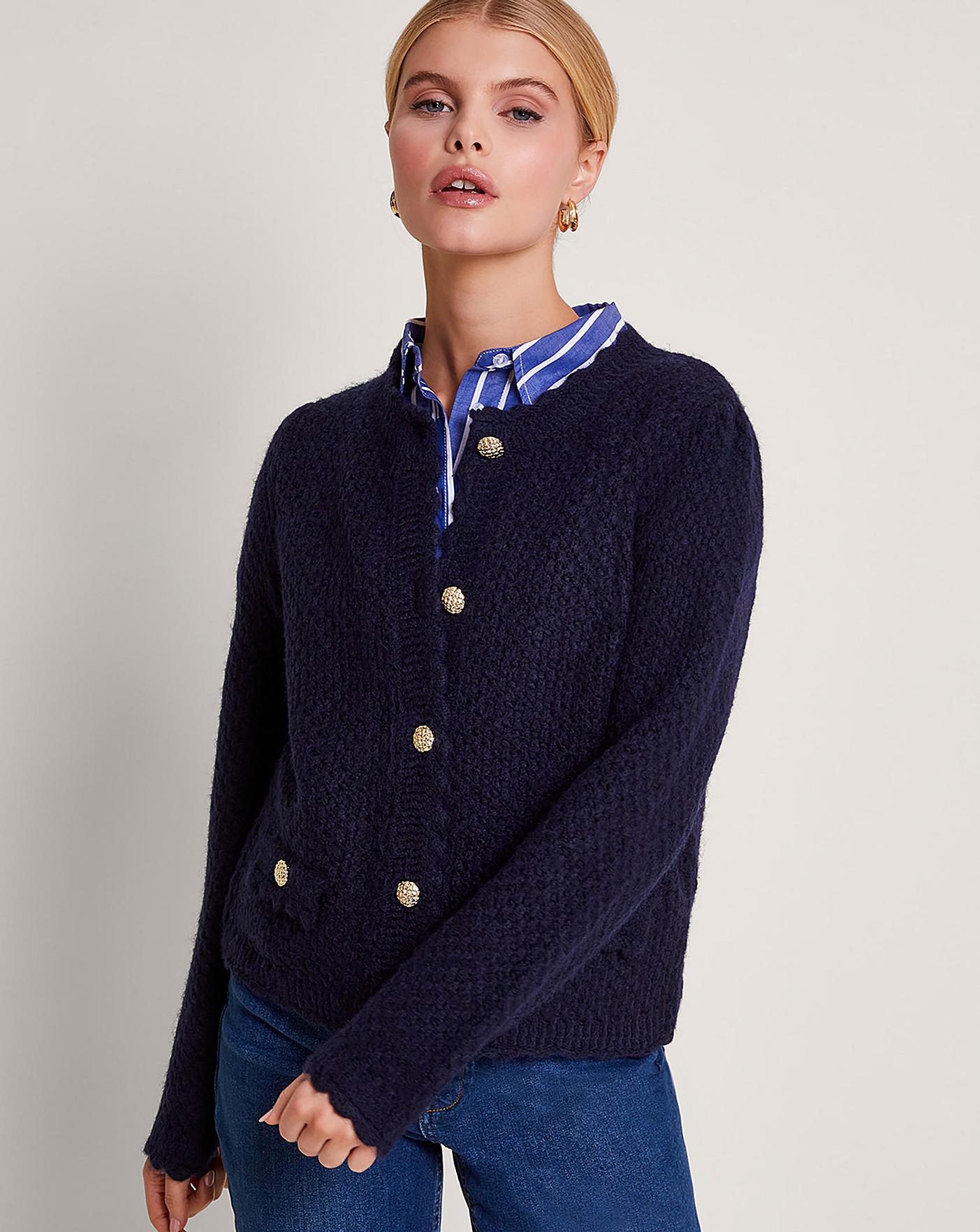 Monsoon Suki Stitch Cardigan | J D Williams