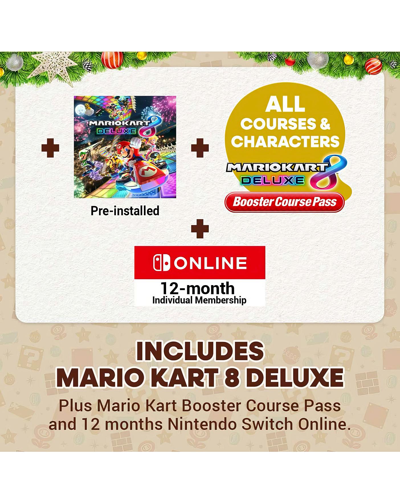 Nintendo Switch OLED Mario Kart 8 Bundle Marisota