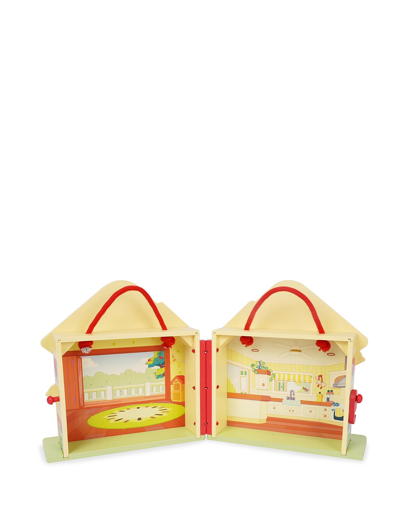 Bluey Wooden Carry Along House Playset | Ambrose Wilson