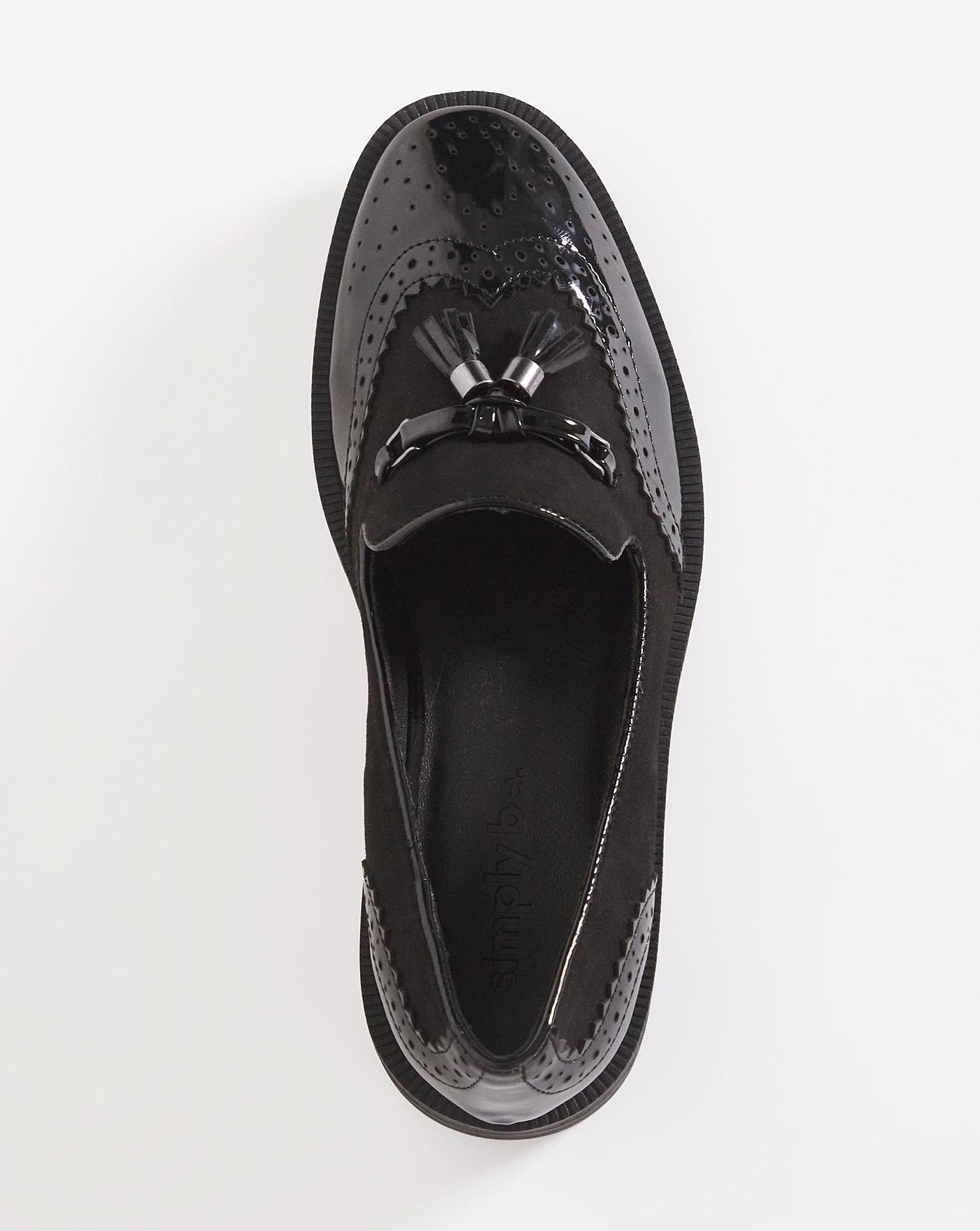 Tassel Loafer Shoes Ex Wide | Ambrose Wilson