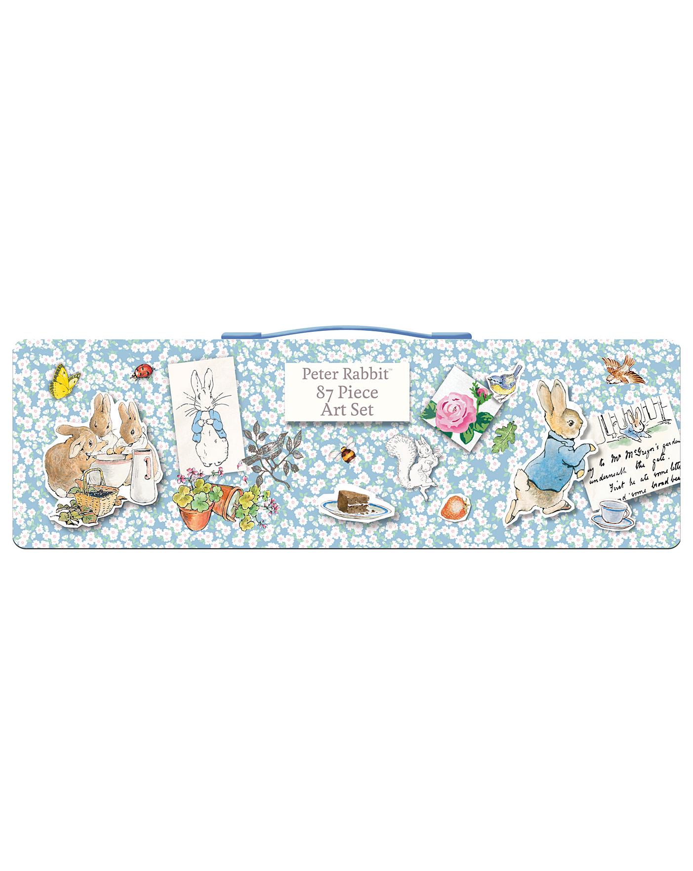 Peter Rabbit 87 Piece Art Set | J D Williams