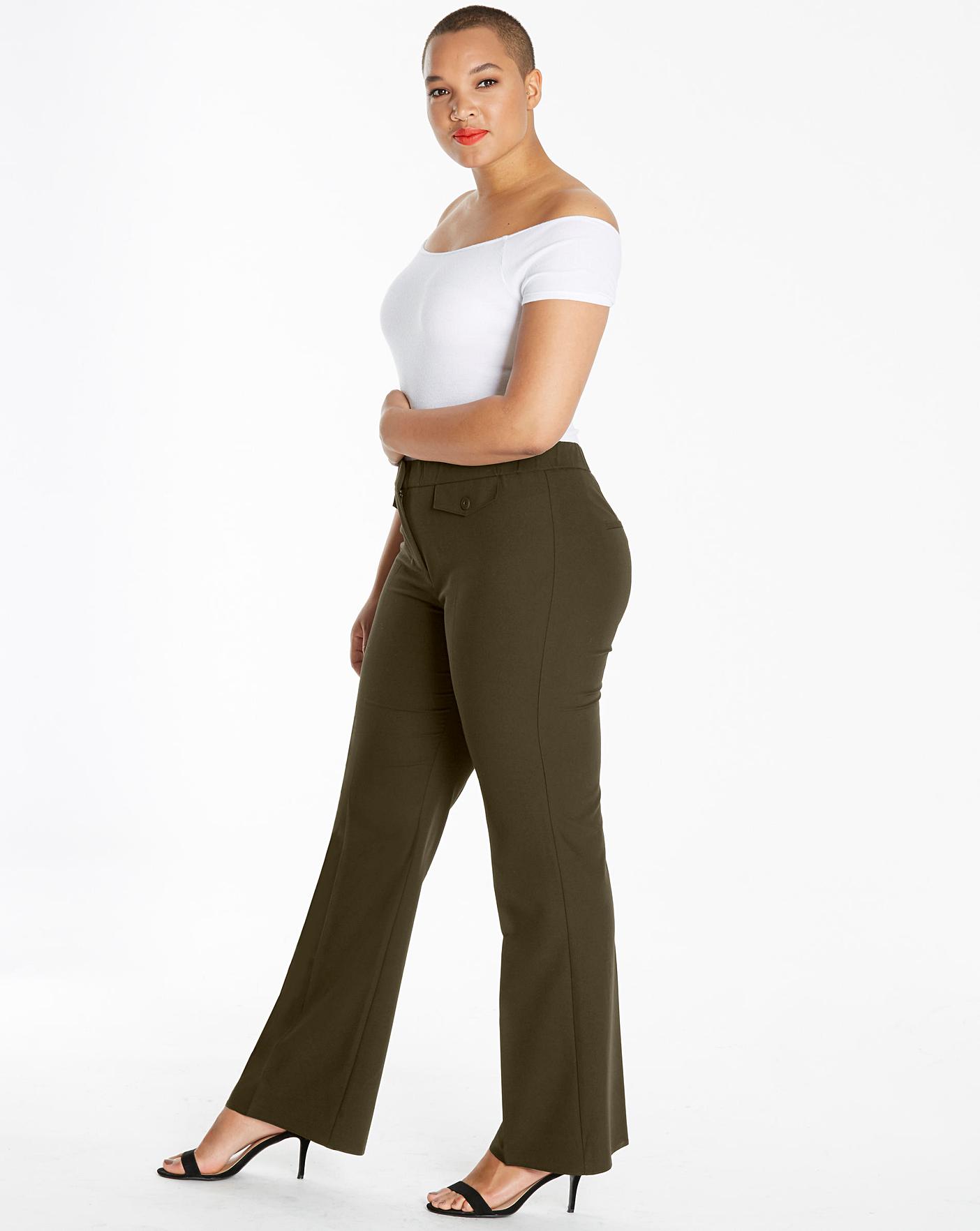 Magisculpt Bootcut Trousers Long | Fashion World