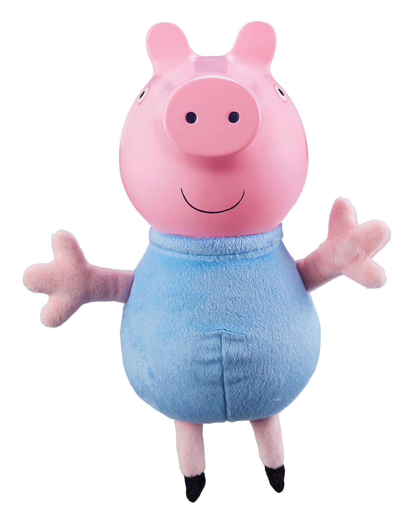 Peppa Pig Glow Talking George Pig | J D Williams