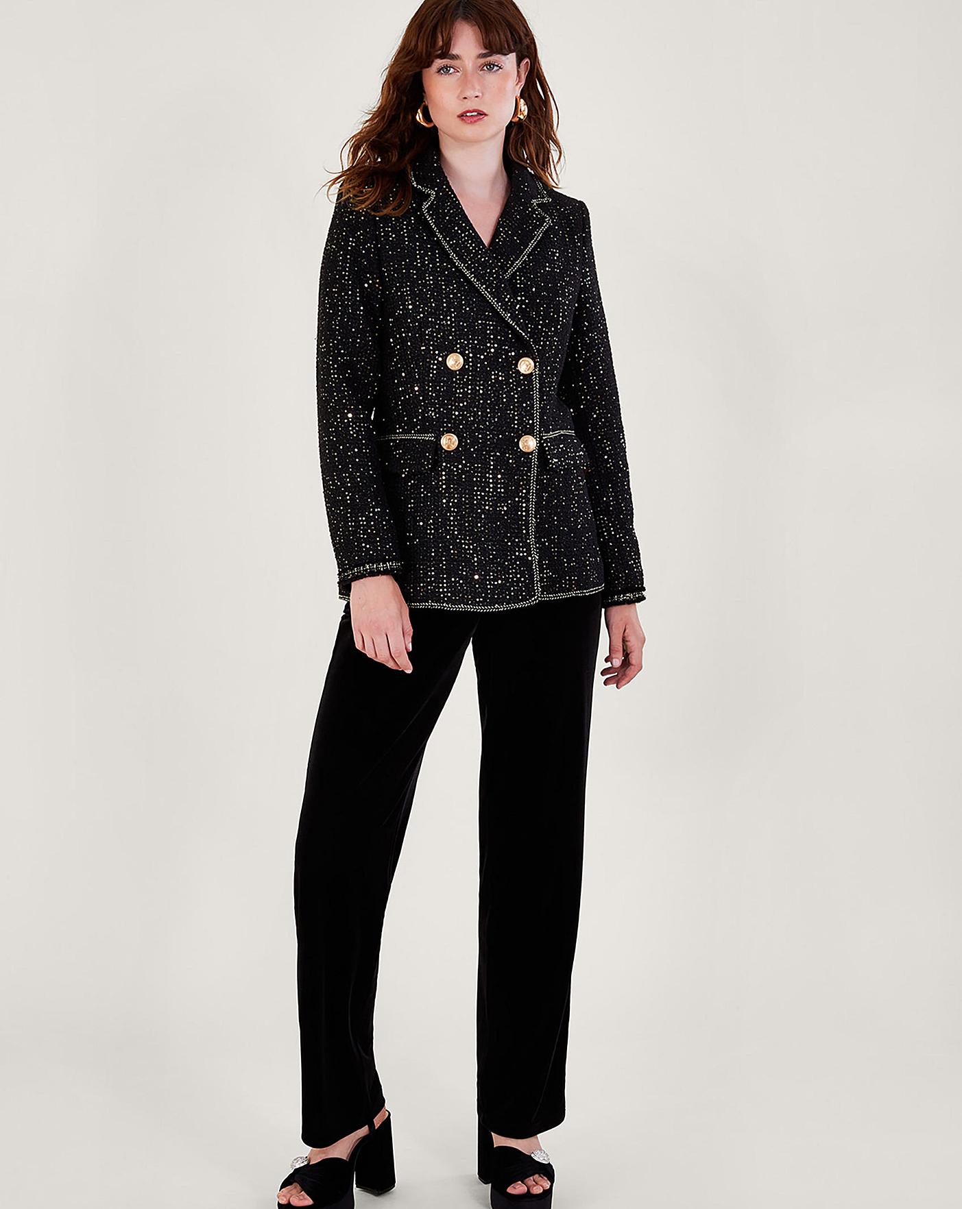 Monsoon Poppy Tweed Jacket | J D Williams